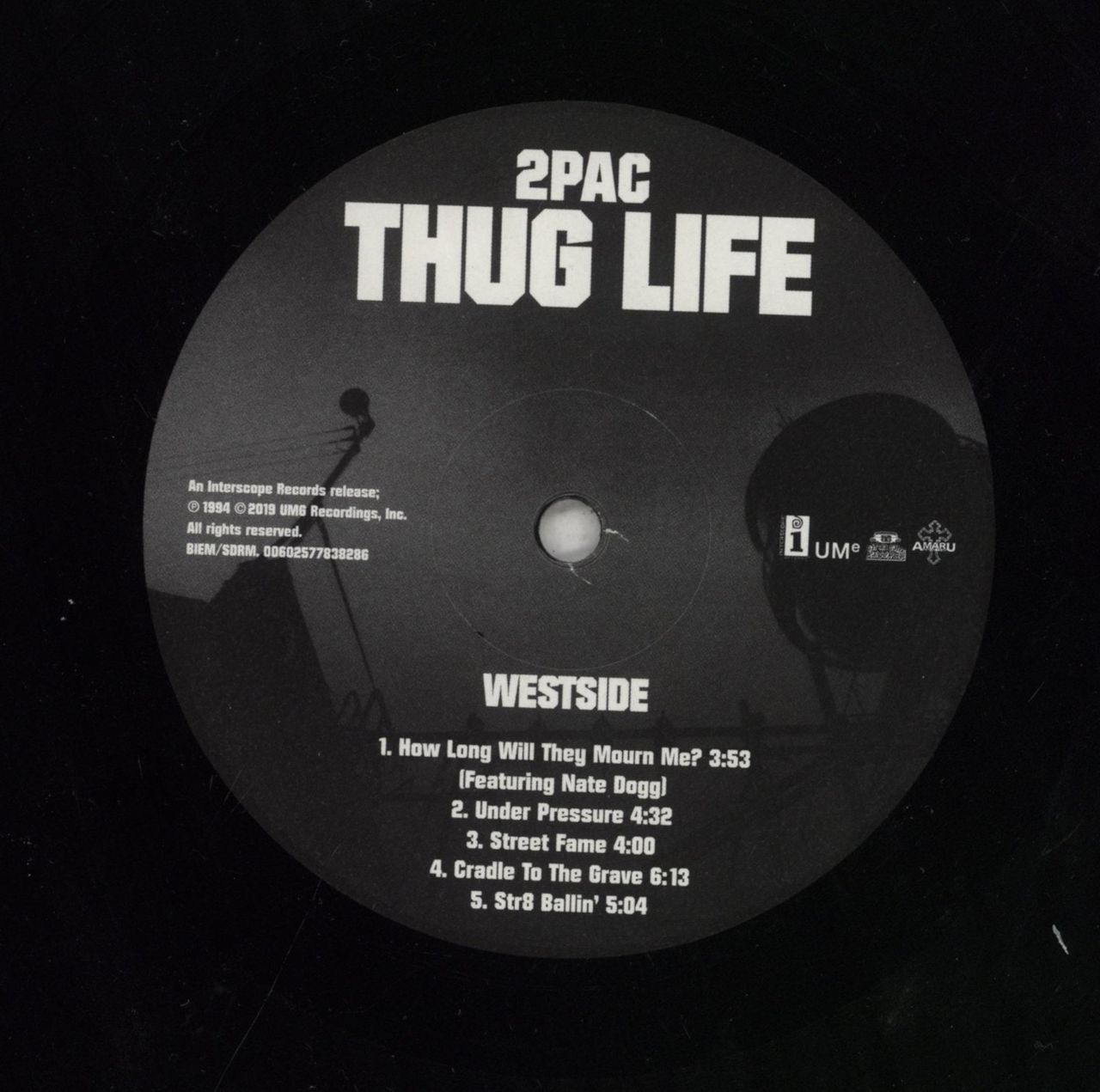2Pac Thug Life | Volume 1 - 25th Anniversary Edition 180 Gram Black Vi ...