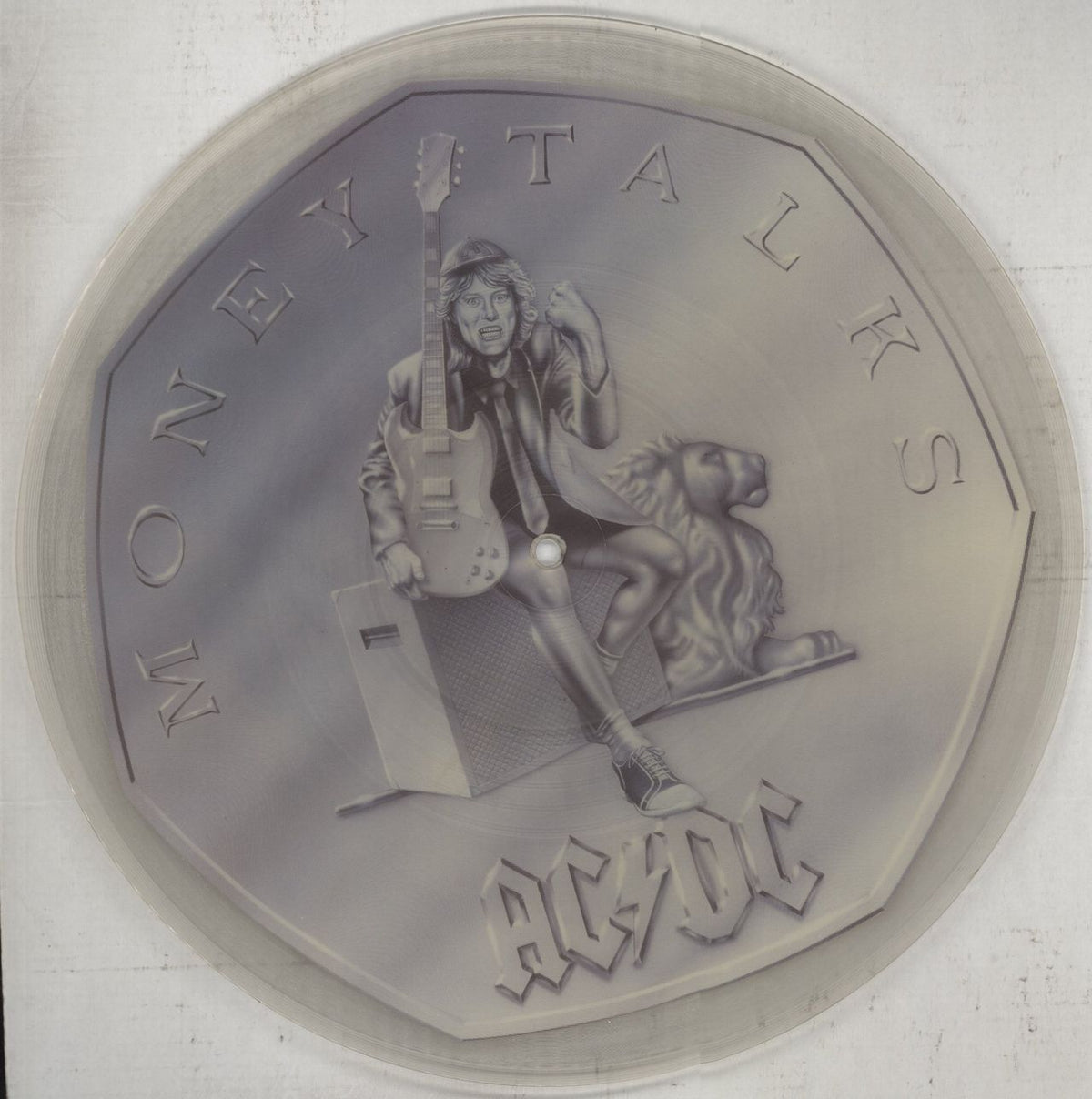 AC/DC Money Talks - EX UK 12" picture disc — RareVinyl.com