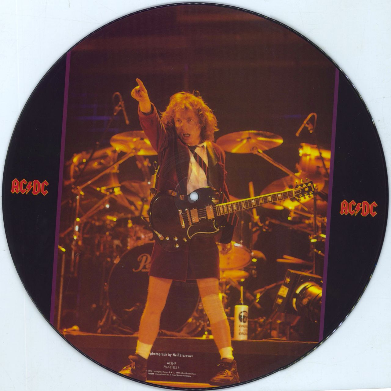 AC/DC The Razor's Edge UK Picture disc LP — RareVinyl.com