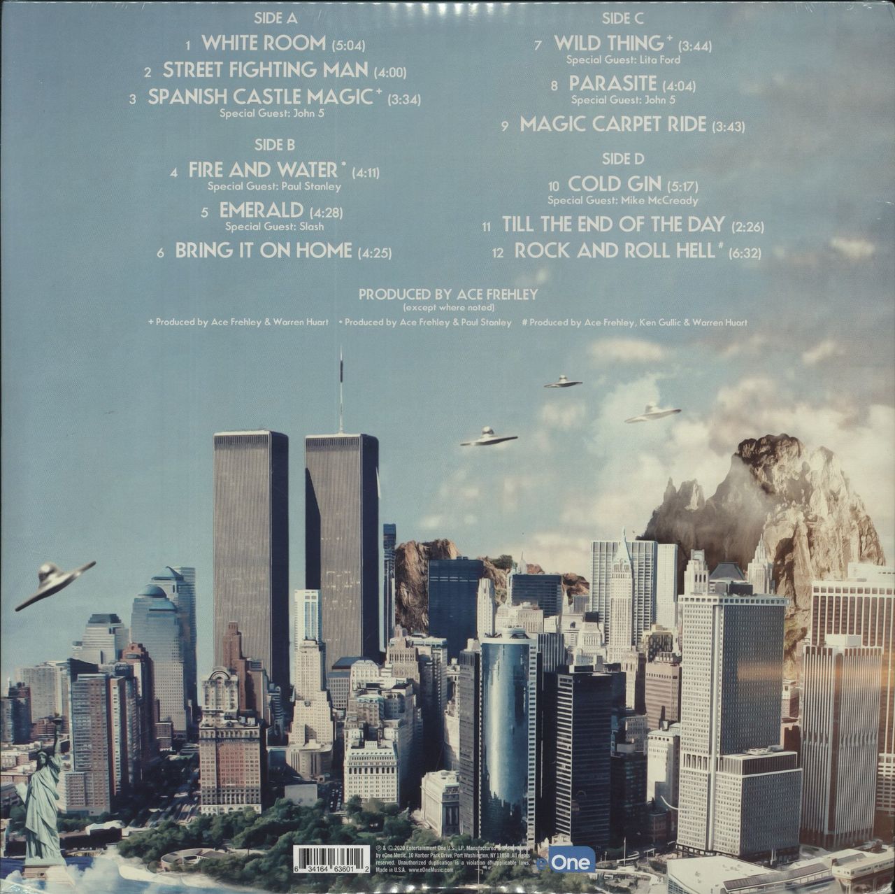 Ace Frehley Origins Vol. 1 - Sealed US Picture disc LP — RareVinyl.com