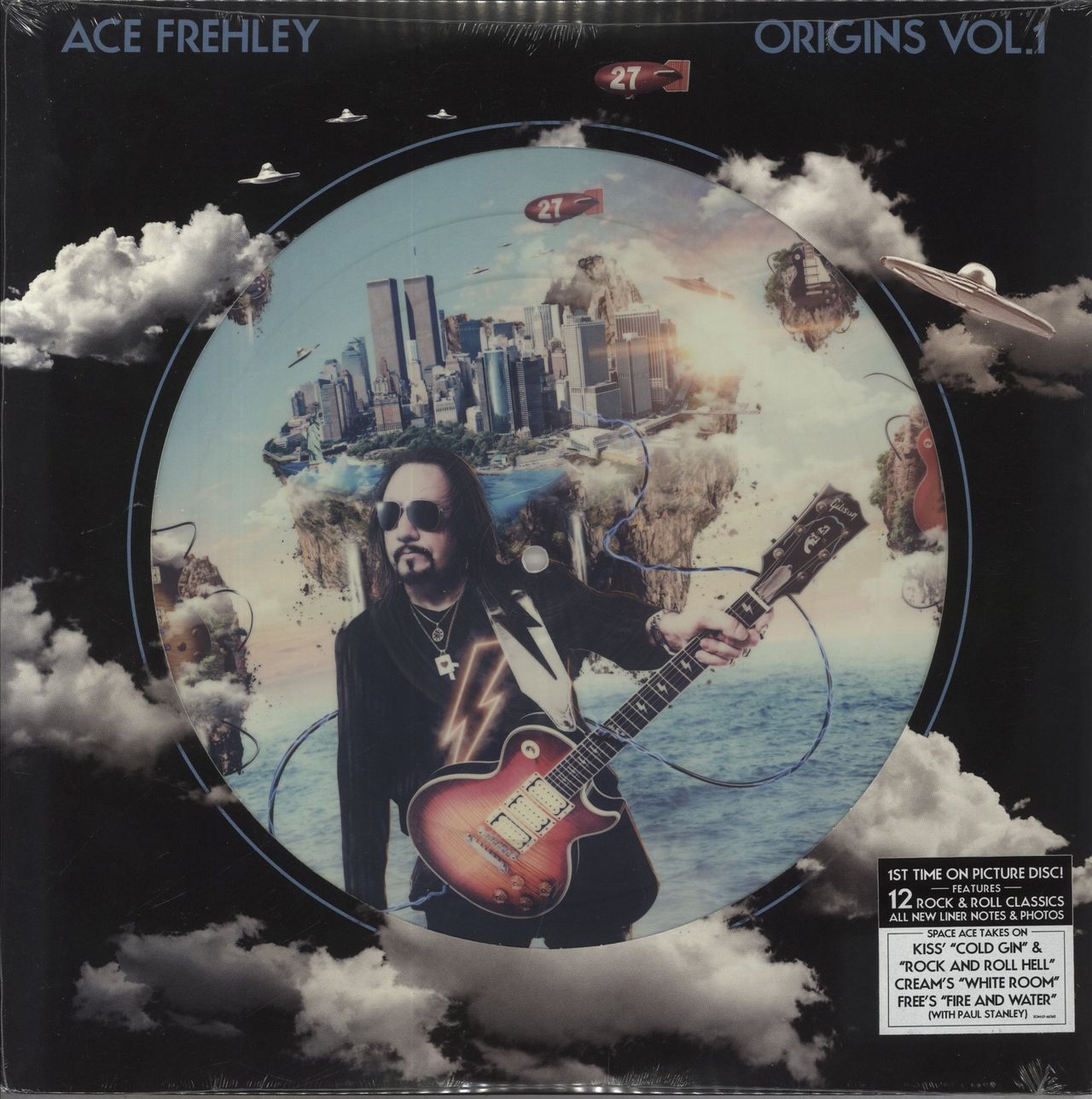 Ace Frehley Origins Vol. 1 - Sealed US Picture disc LP — RareVinyl.com