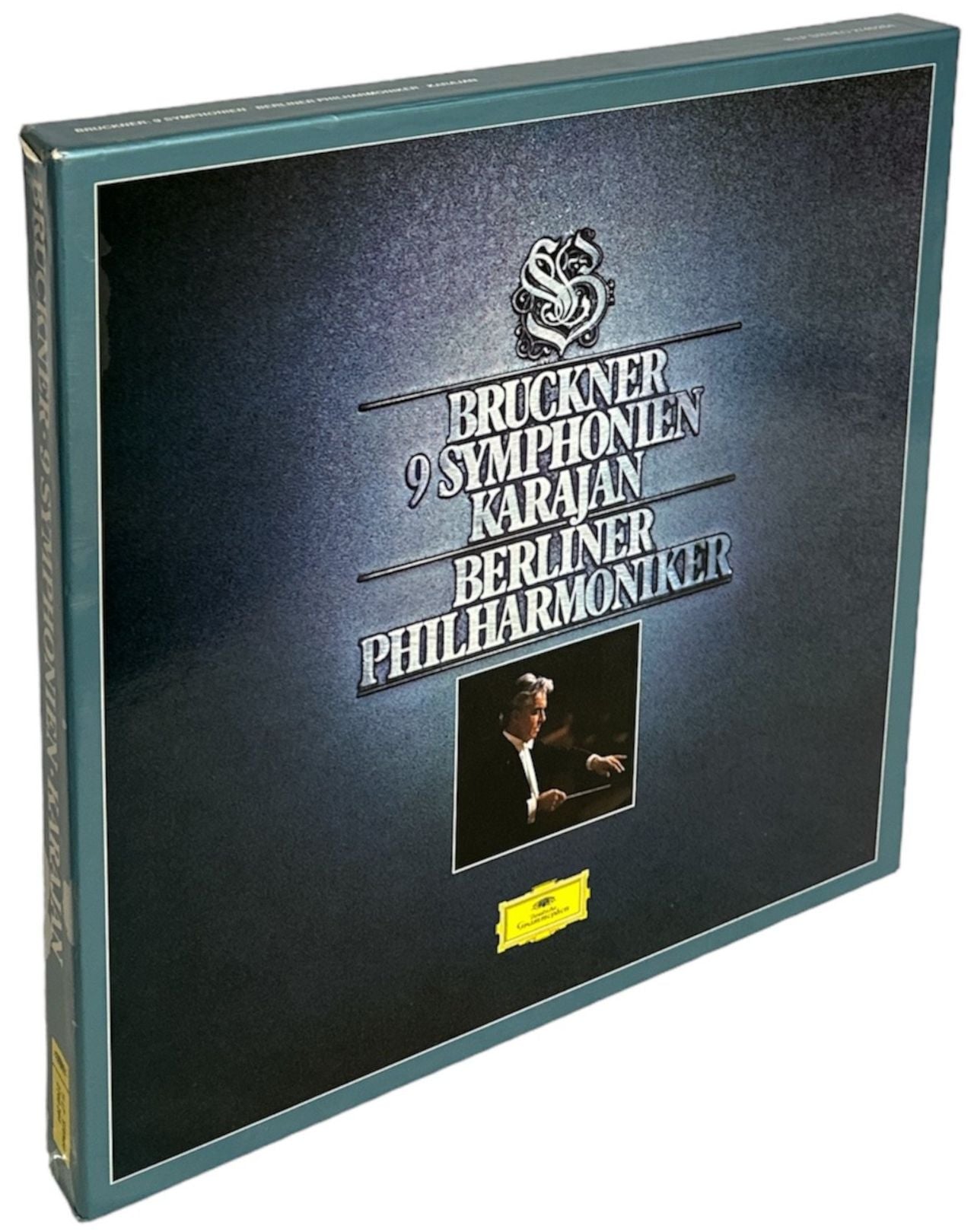 Anton Bruckner 9 Symphonien - Karajan German Vinyl box set — RareVinyl.com