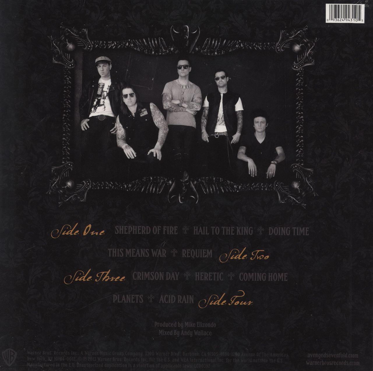 Avenged Sevenfold Hail To The King - Sealed UK 2-LP vinyl set — RareVinyl.com