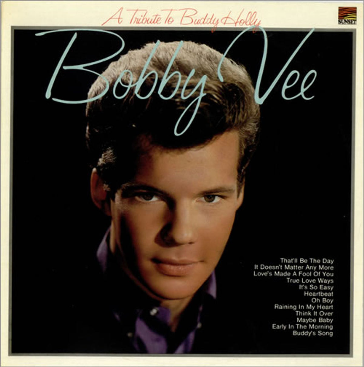 Bobby Vee A Tribute To Buddy Holly UK Vinyl LP — RareVinyl.com