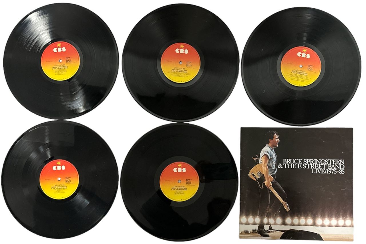 Bruce Springsteen Live 1975-1985 - VG Australian Vinyl box set ...
