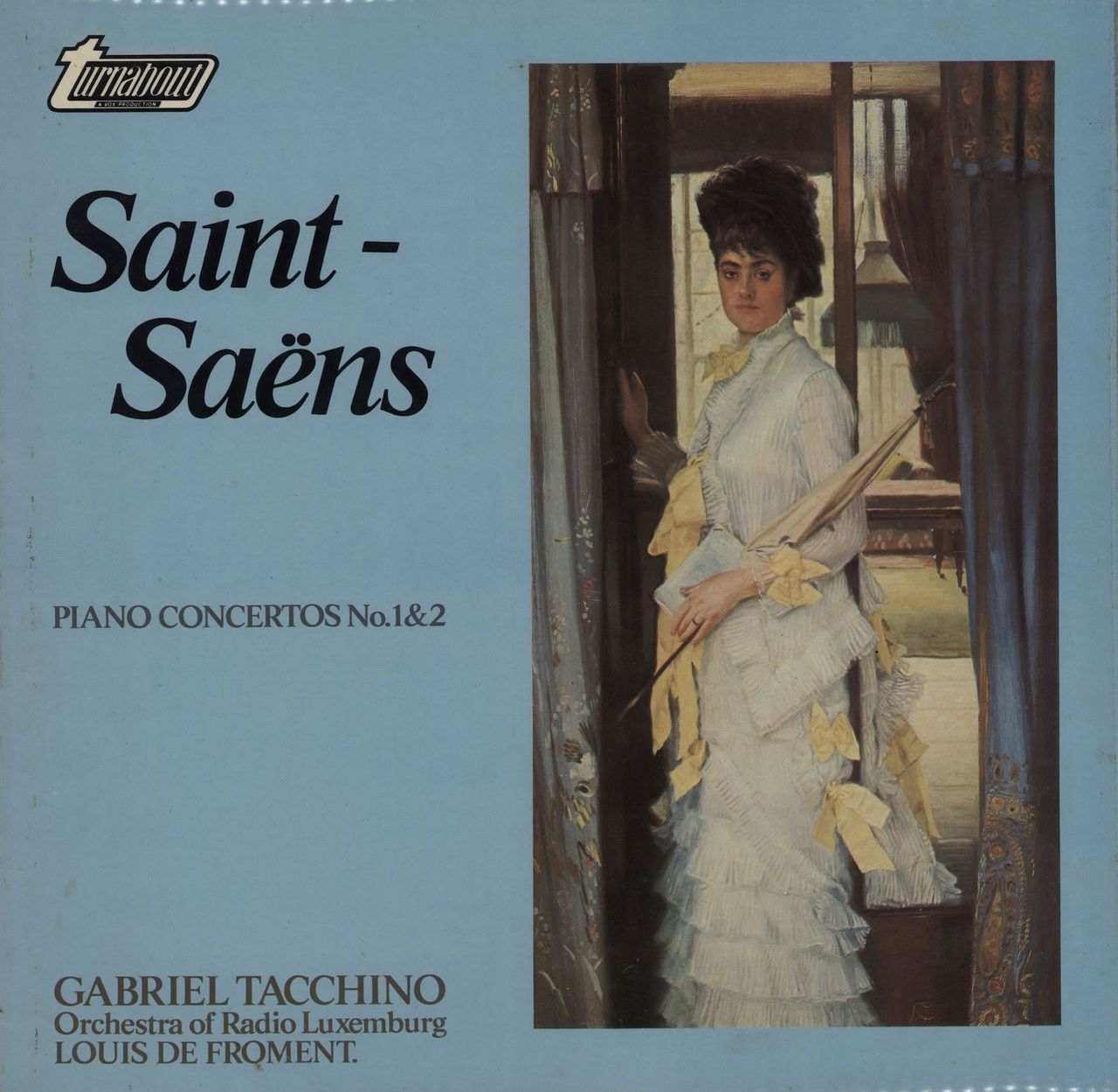 Camille Saint-Saëns Piano Concertos No. 1 & 2 UK Vinyl LP — RareVinyl.com