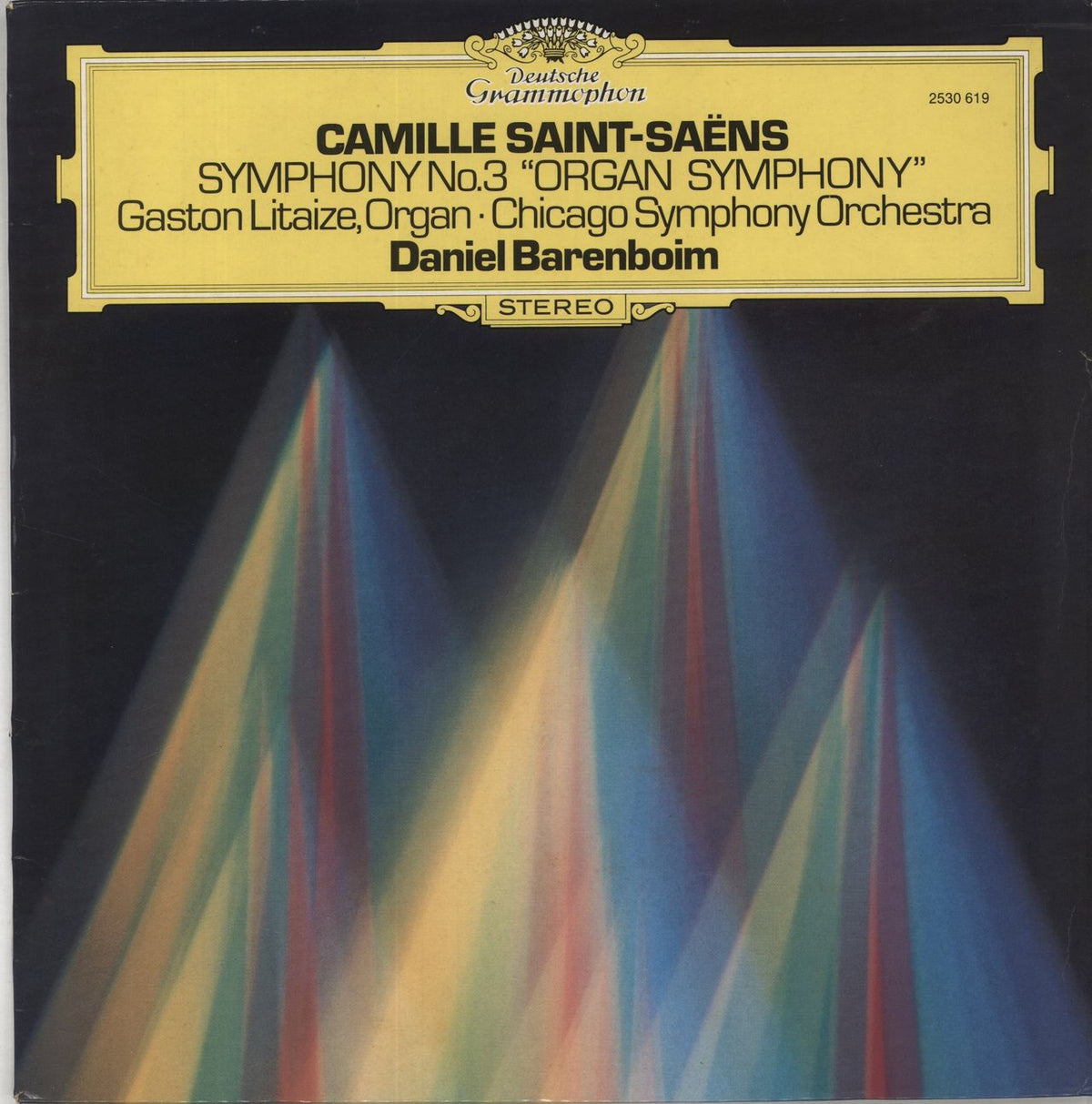 Camille Saint-Saëns Symphony No. 3 ”Organ” German Vinyl LP — RareVinyl.com