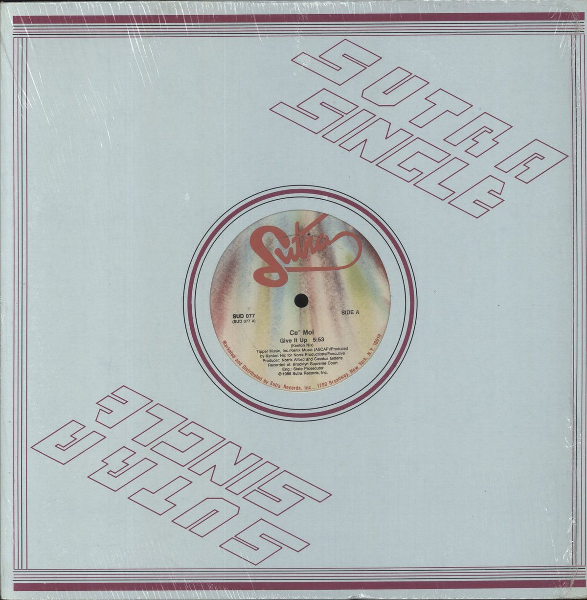 Ce' Moi Give It Up - shrink US 12" vinyl — RareVinyl.com