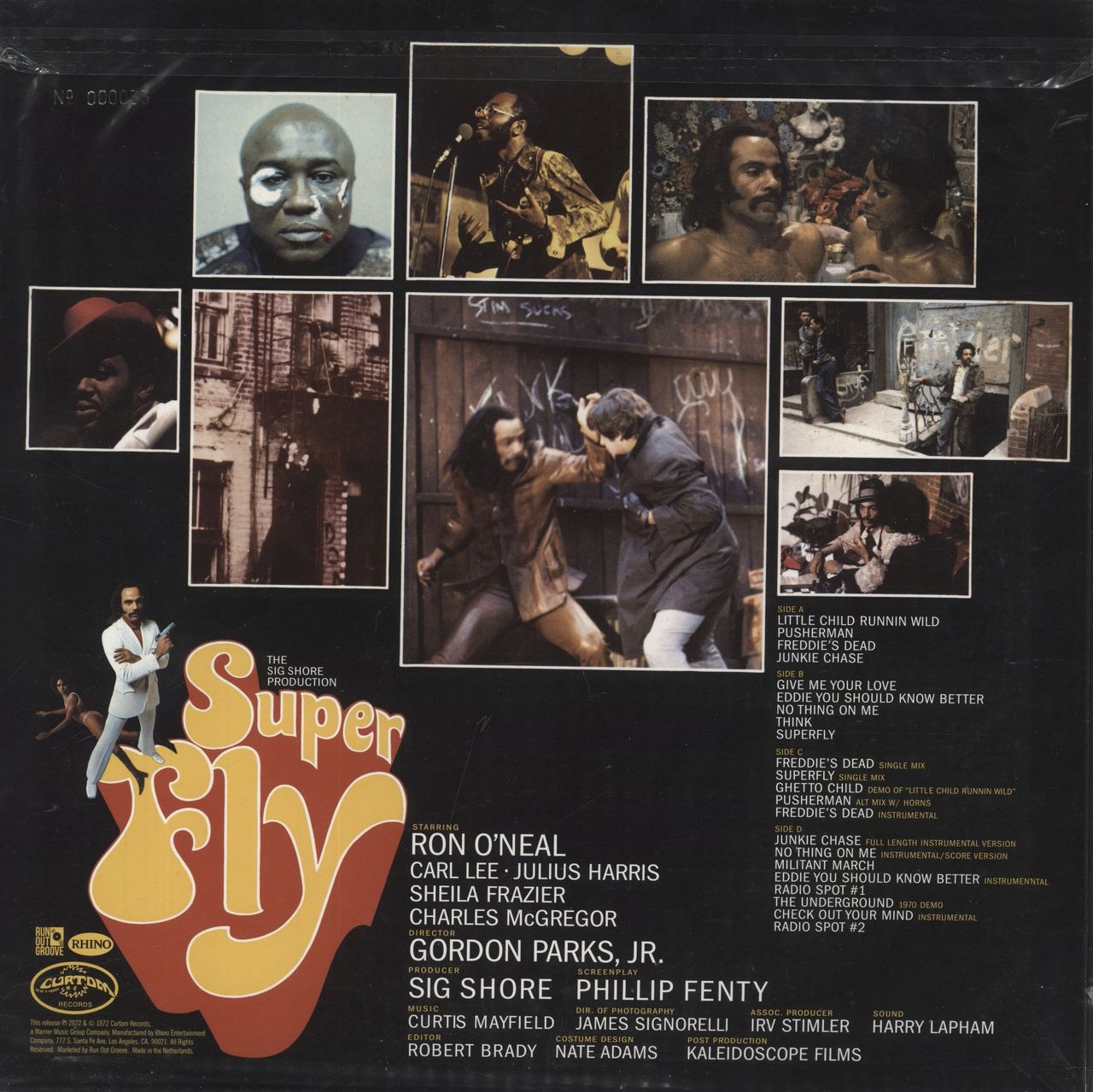 Curtis Mayfield Super Fly (The Original Motion Picture Soundtrack) US ...