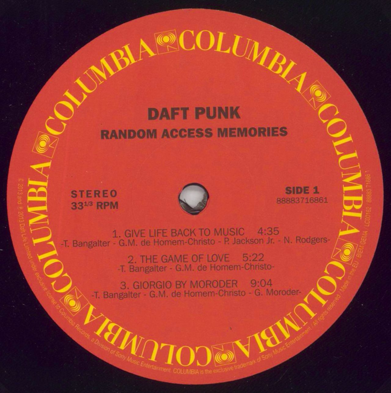 Daft Punk Random Access Memories - 180gm UK 2-LP vinyl set — RareVinyl.com