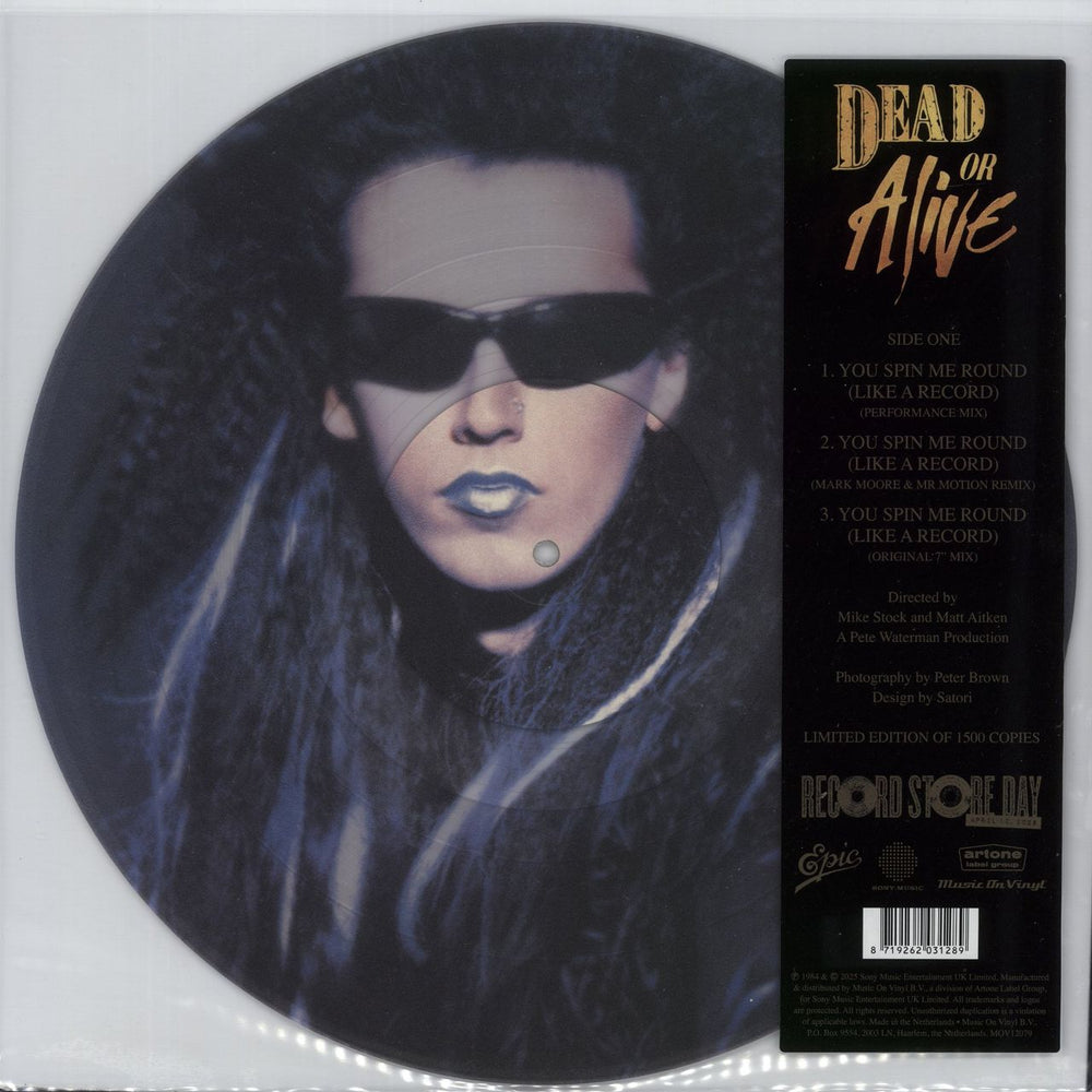 Dead Or Alive You Spin Me Round (Like A Record): Version 2 UK 12" pict ...