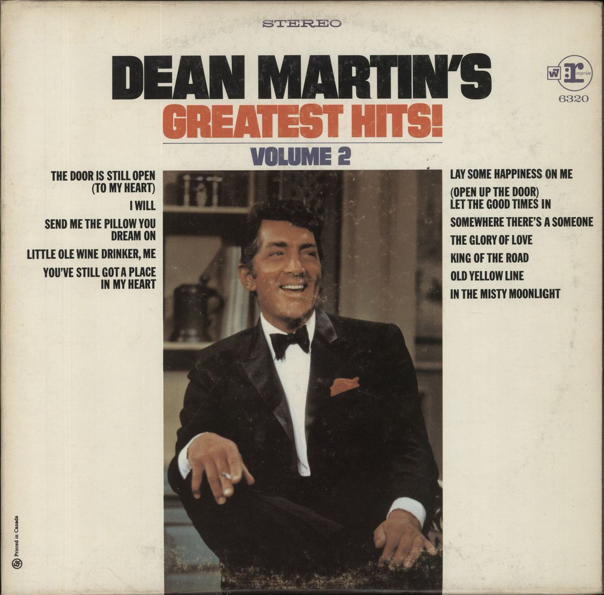 Dean Martin Dean Martin's Greatest Hits! Vol. 2 UK Vinyl LP — RareVinyl.com