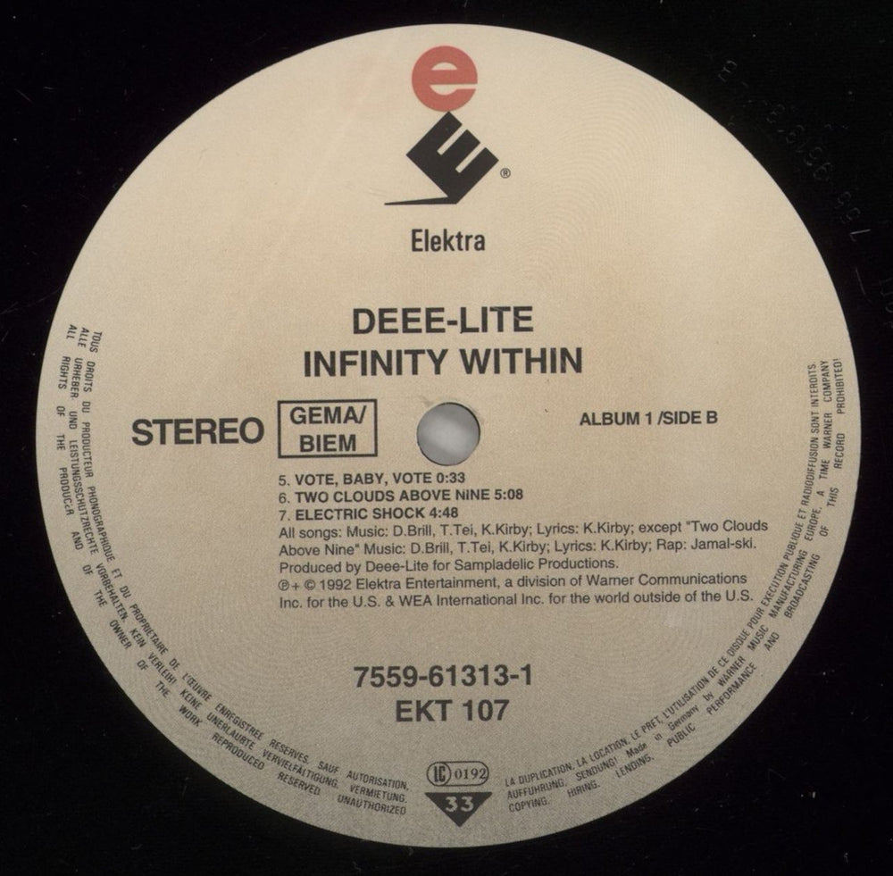 Deee-Lite Infinity Within UK 2-LP vinyl set — RareVinyl.com