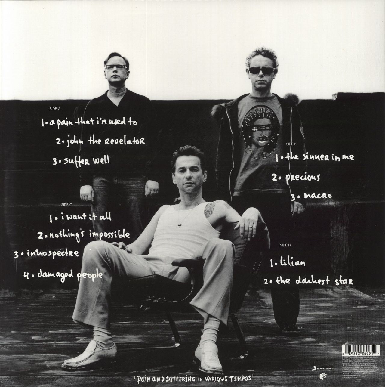 Depeche Mode Playing The Angel - 180gm Vinyl UK 2-LP vinyl set — RareVinyl.com