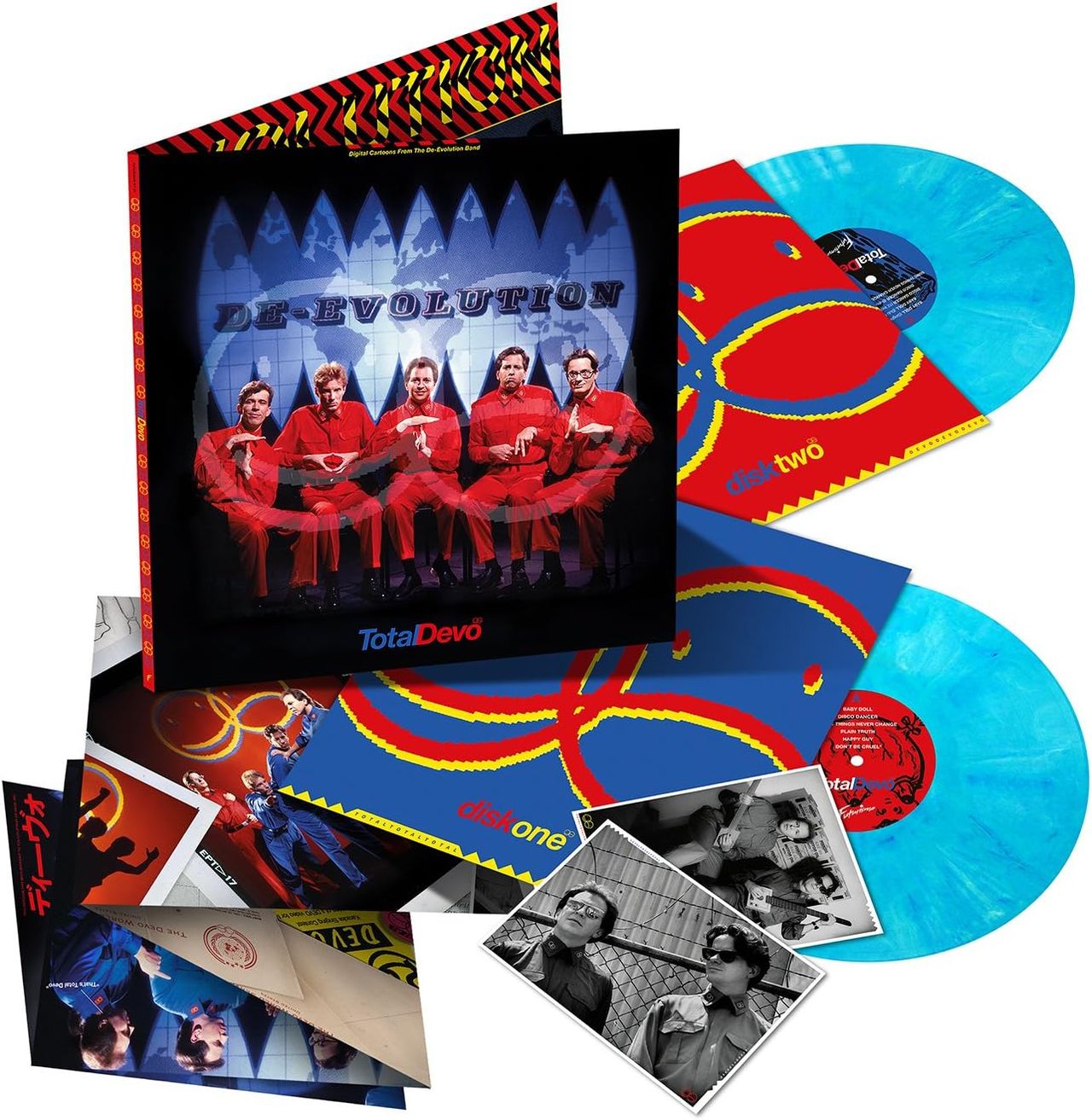 Devo Total Devo - Totally Agitated Vinyl - Sealed UK 2-LP vinyl set — RareVinyl.com