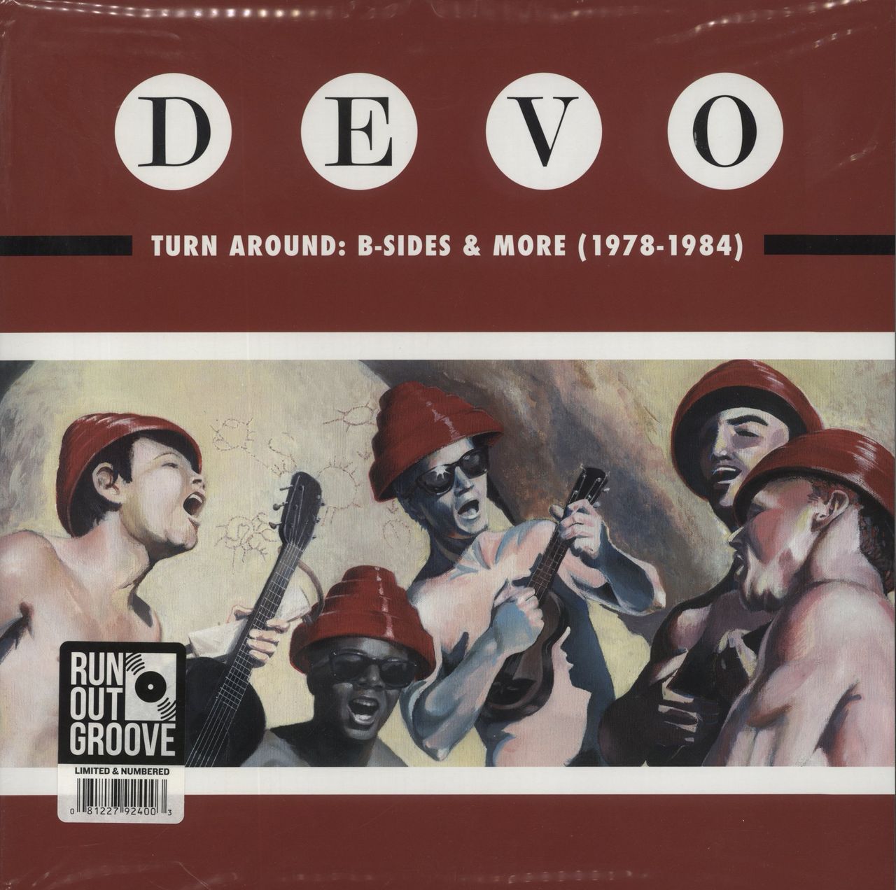 Devo Turn Around: B-Sides & More [1978-1984] - Red with White & Black — RareVinyl.com