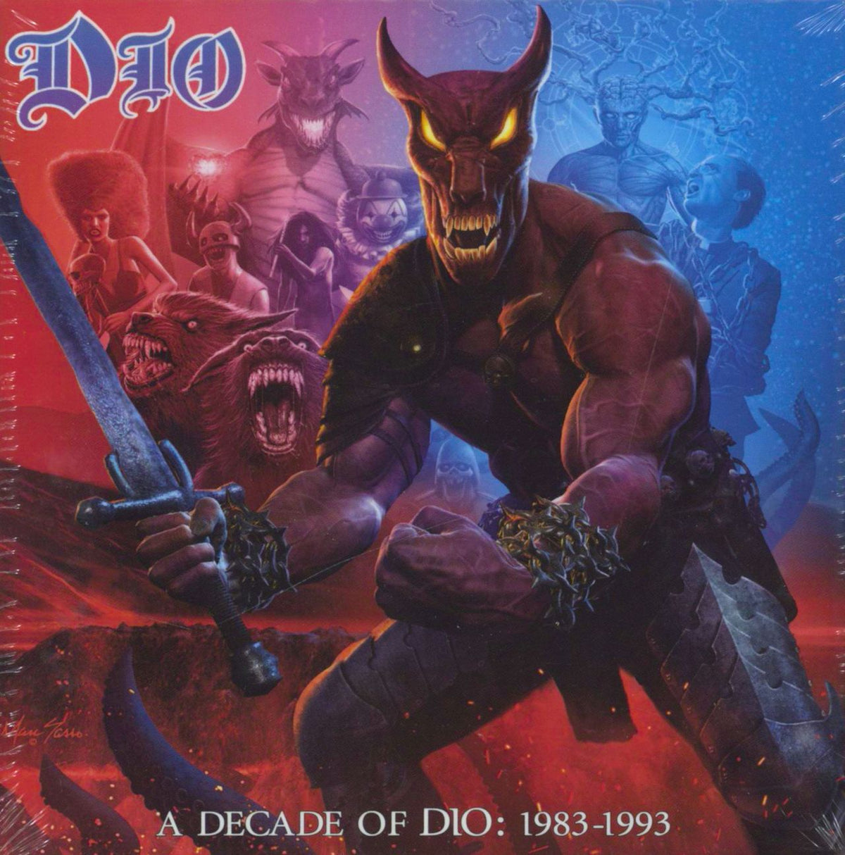 Dio A Decade Of Dio: 1983-1993 - Sealed UK Cd album box set — RareVinyl.com