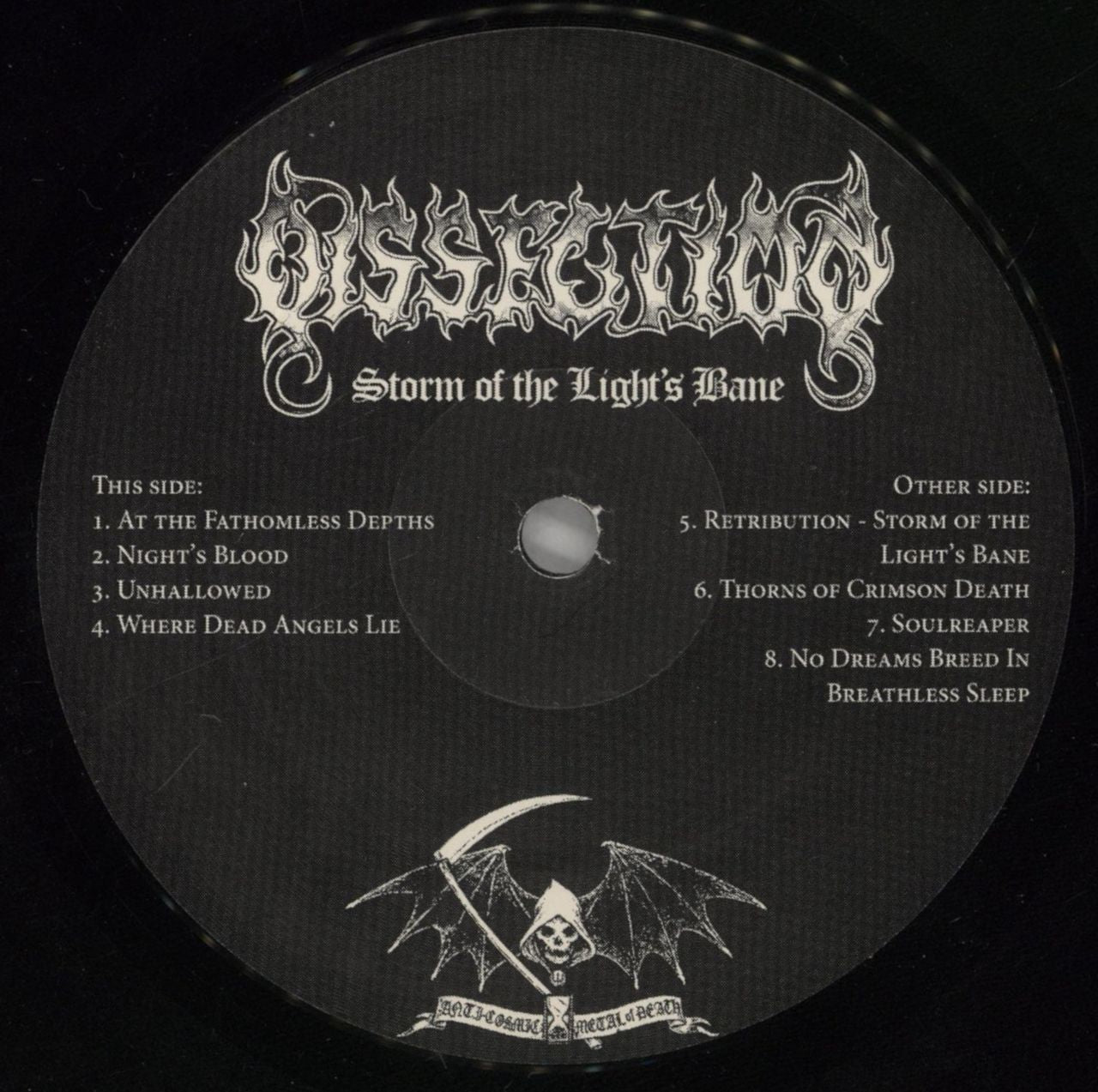 Dissection Storm Of The Light's Bane - 2nd - EX US 2-LP vinyl set ...