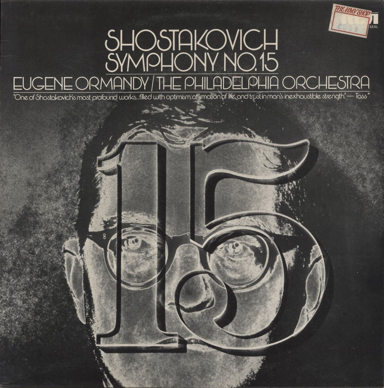 Dmitri Shostakovich Shostakovich: Symphony No. 15 UK Vinyl LP — RareVinyl.com