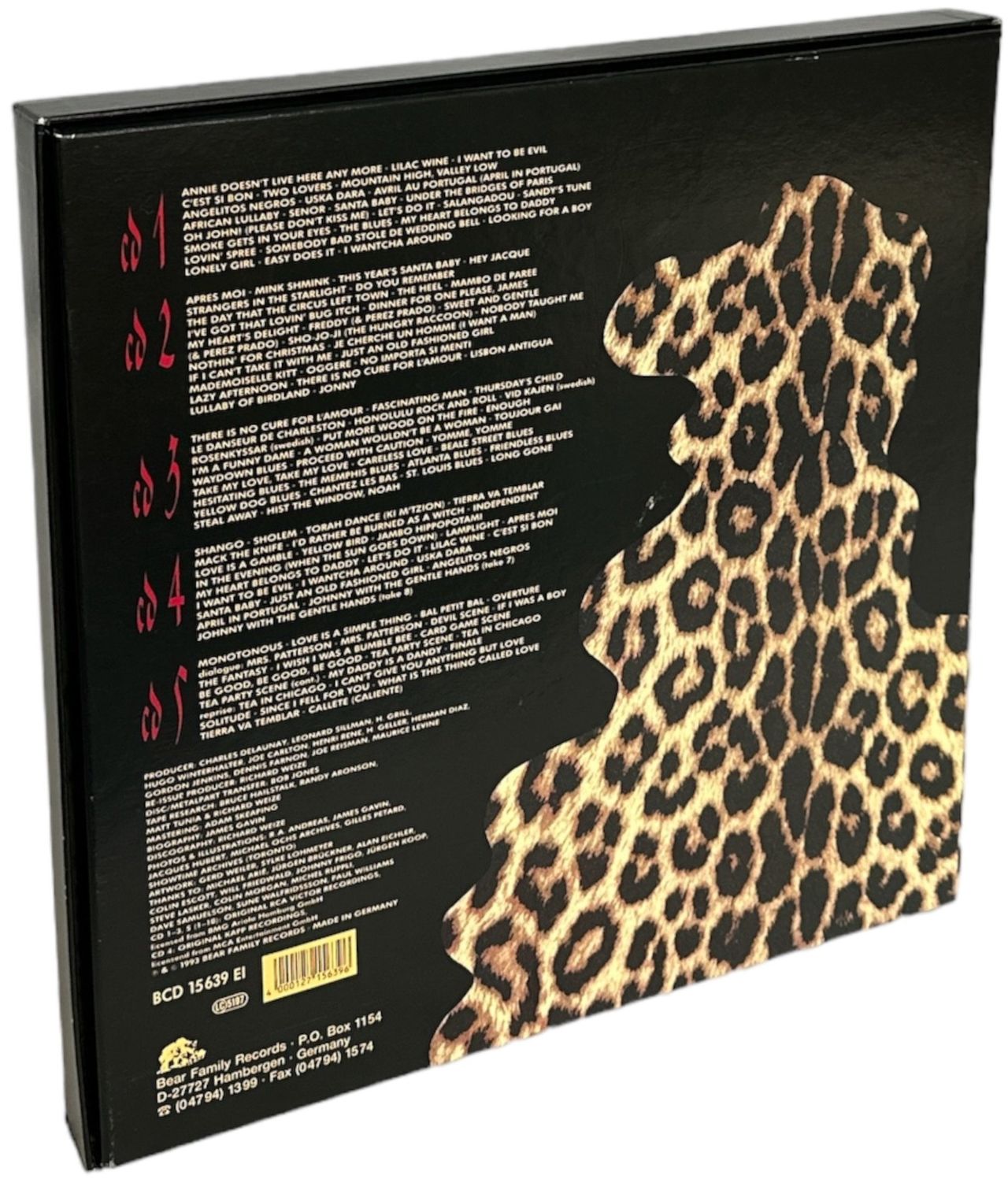 Eartha Kitt Eartha-Quake German Cd album box set — RareVinyl.com