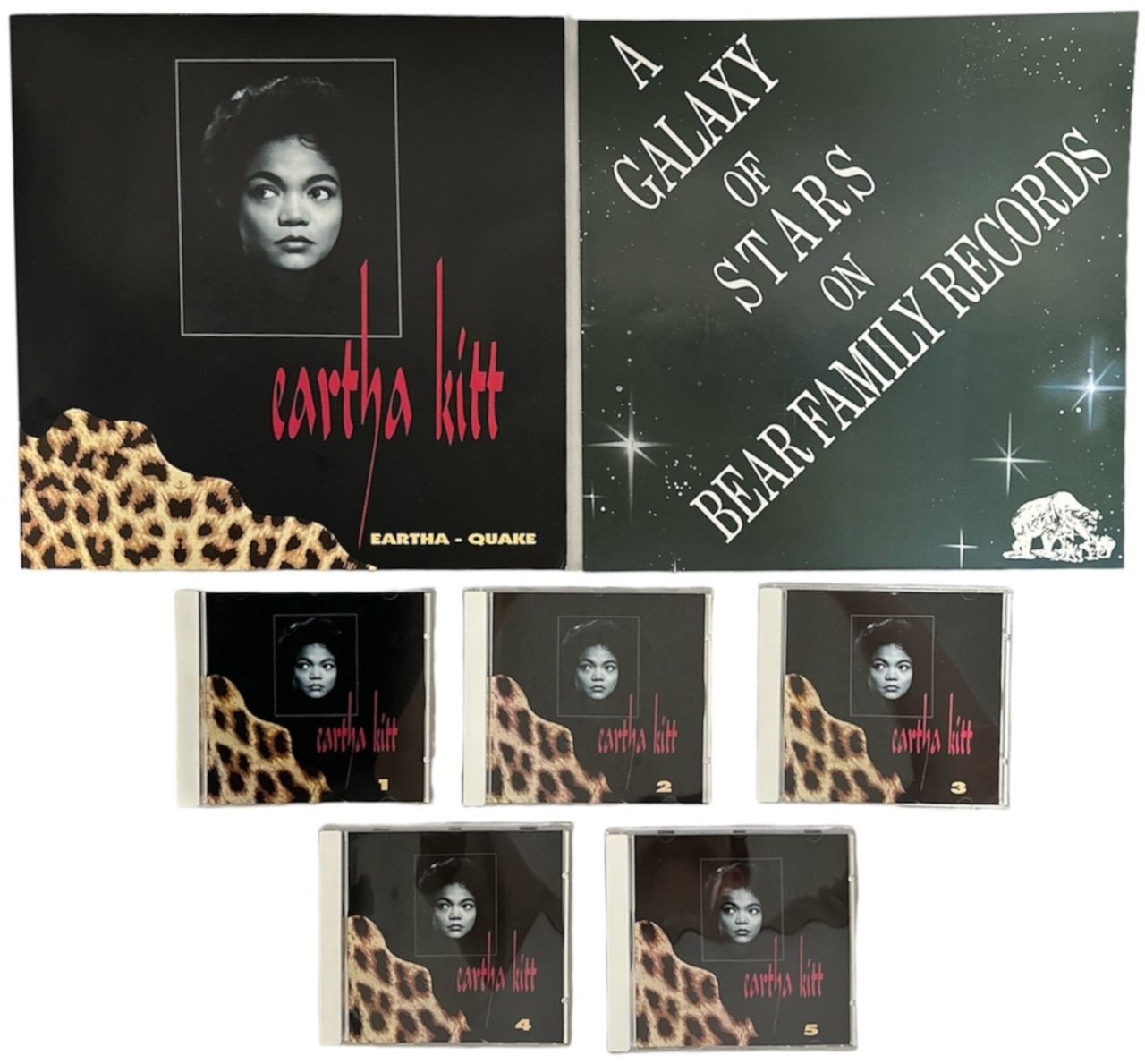 Eartha Kitt Eartha-Quake German Cd album box set — RareVinyl.com