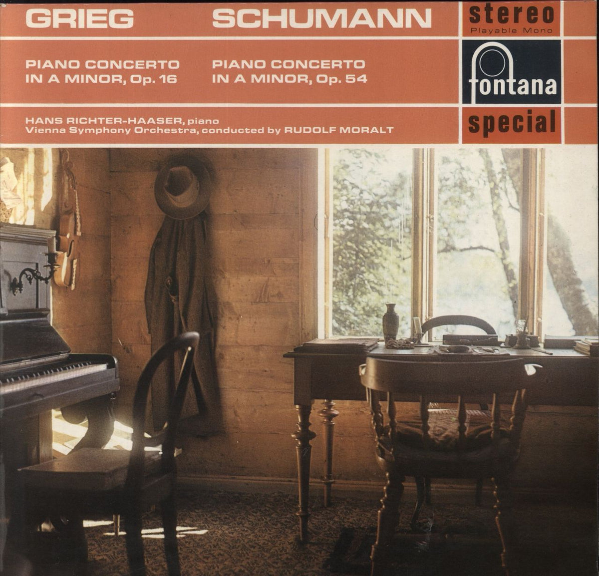 Edvard Grieg Piano Concerto in A Minor Op. 16 / Piano Concerto in A Mi — RareVinyl.com