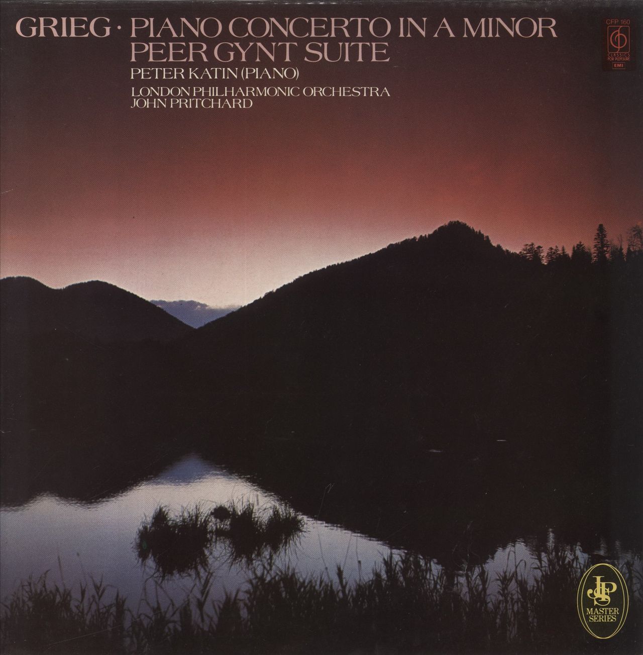 Edvard Grieg Piano Concerto in A Minor / Peer Gynt Suite UK Vinyl LP — RareVinyl.com