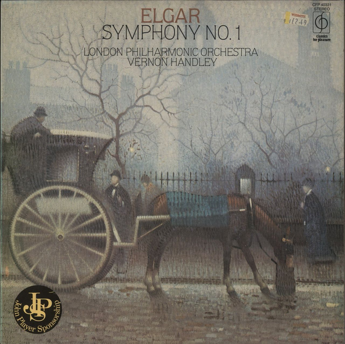 Edward Elgar Elgar: Symphony No.1 UK Vinyl LP — RareVinyl.com