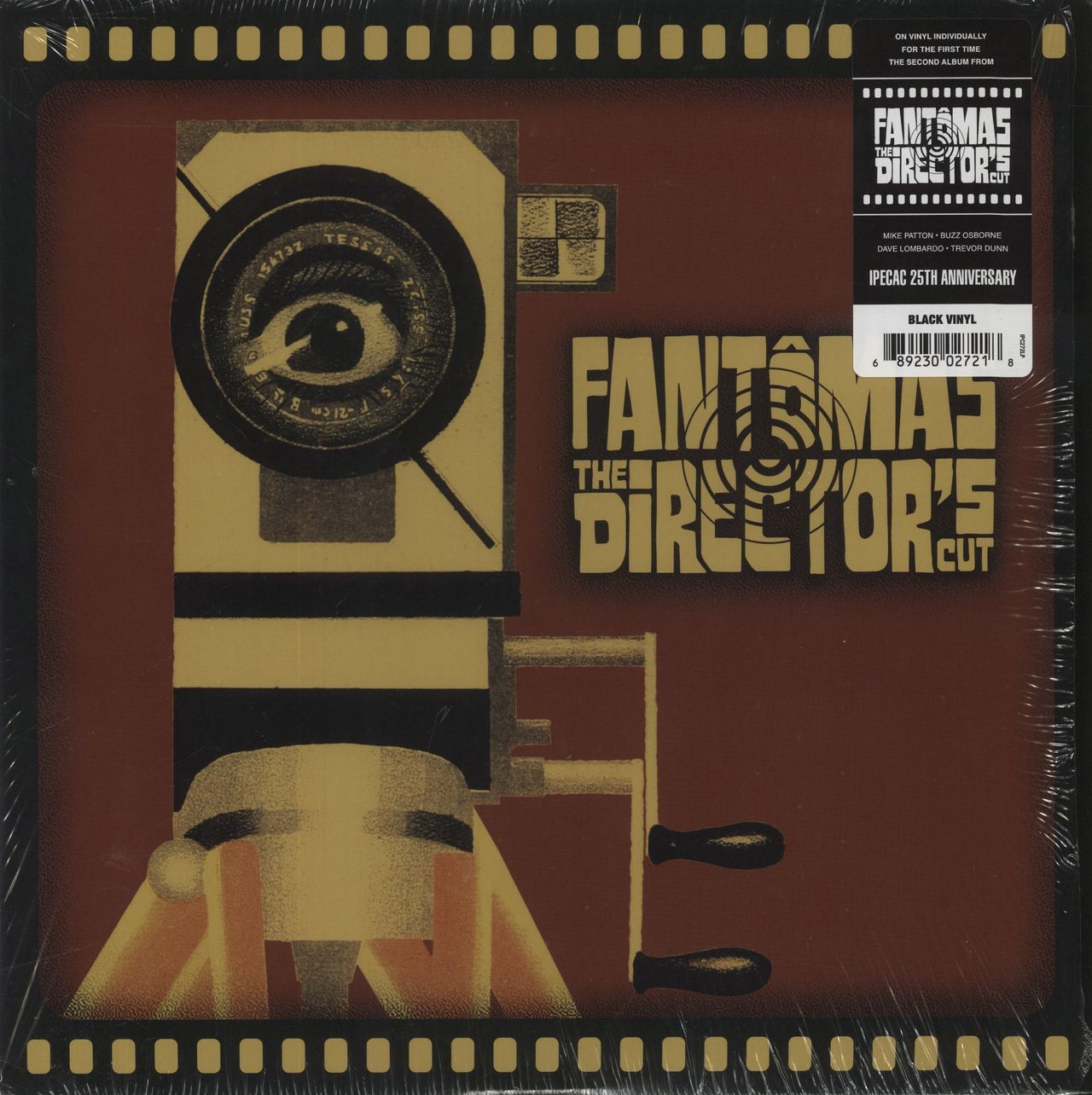 Fantomas The Director's Cut - Shrink US Vinyl LP — RareVinyl.com