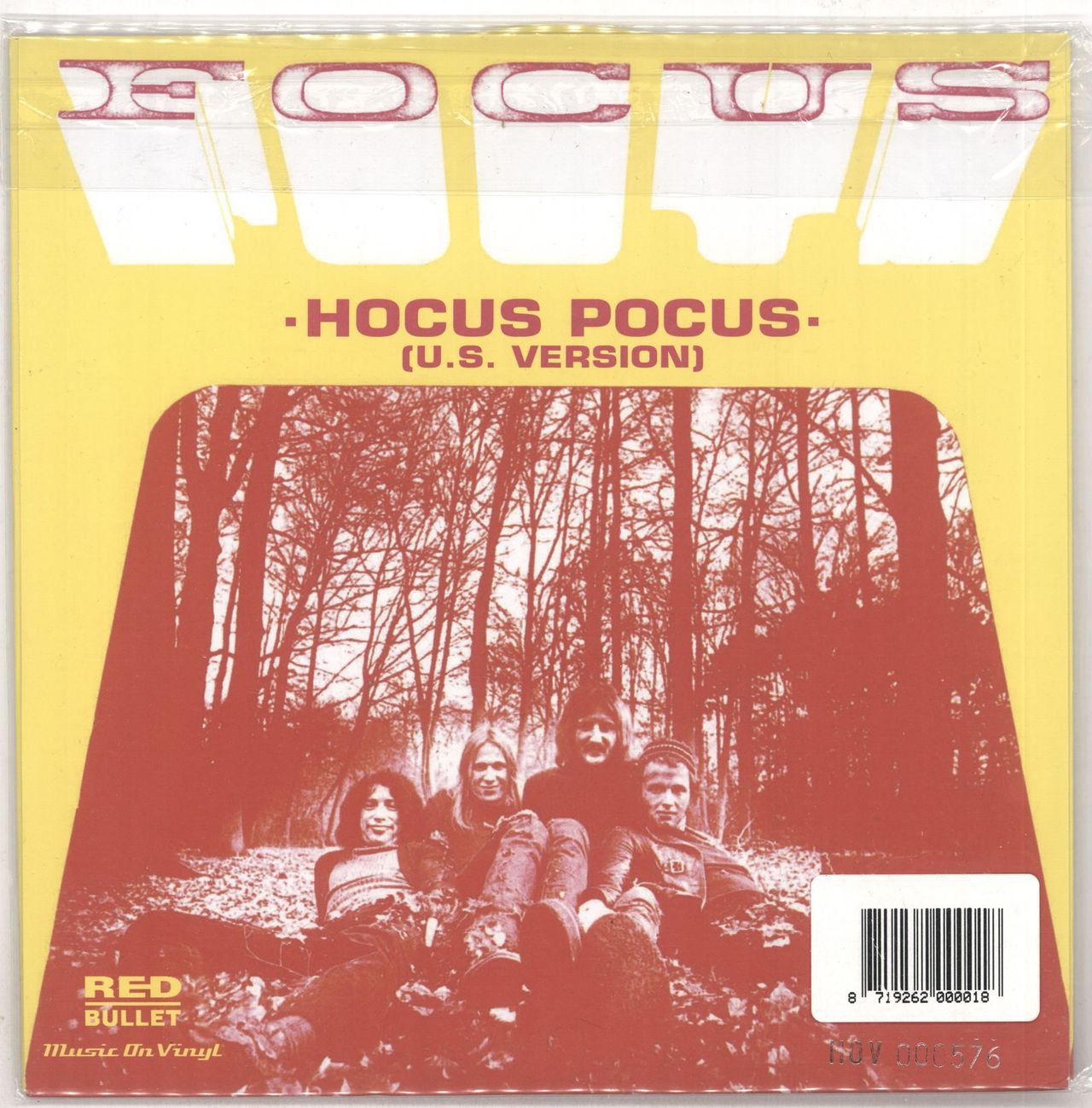 Focus Hocus Pocus - RSD16 - Yellow Vinyl + Numbered UK 7" vinyl ...