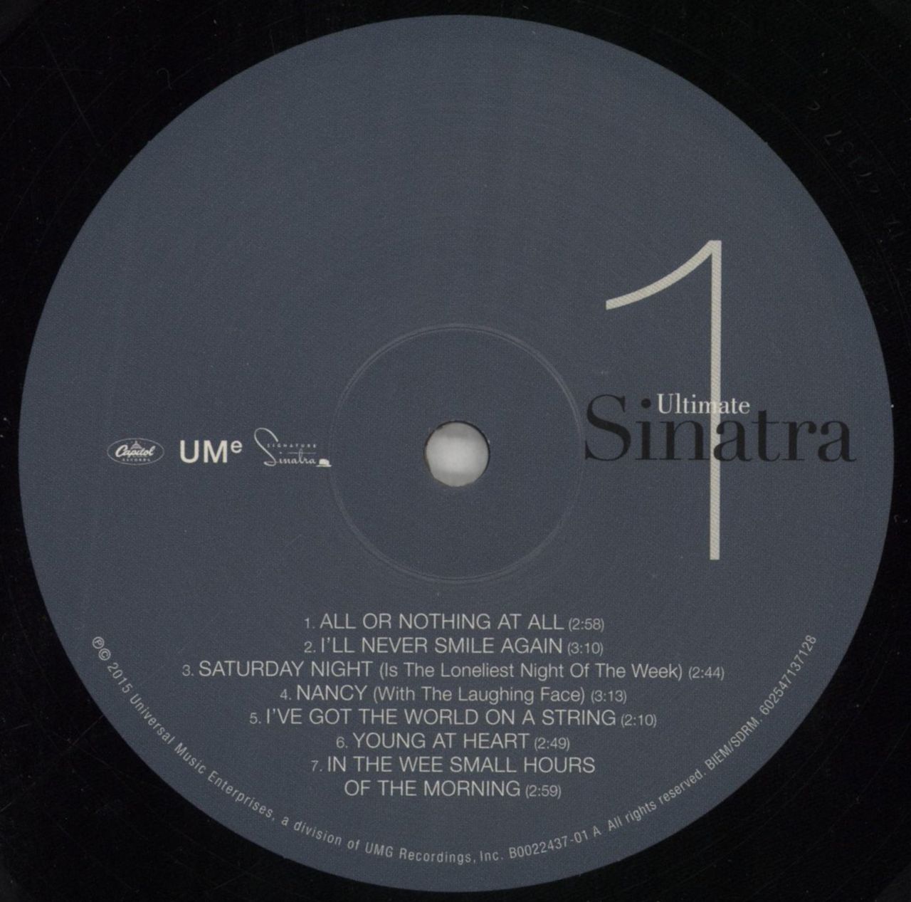 Frank Sinatra Ultimate Sinatra - 180gm UK 2-LP vinyl set — RareVinyl.com