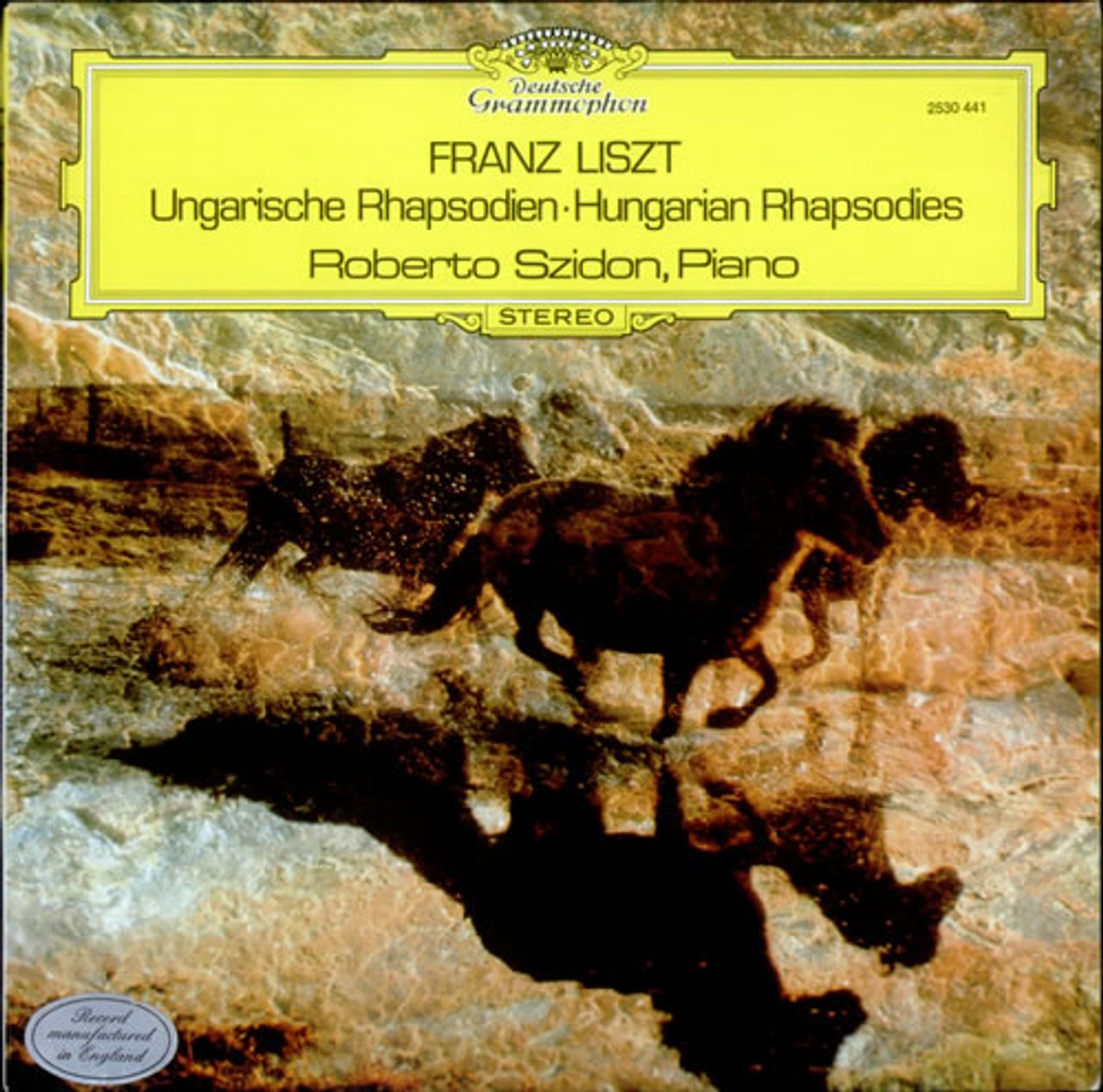 Franz Liszt Hungarian Rhapsodies UK Vinyl LP — RareVinyl.com