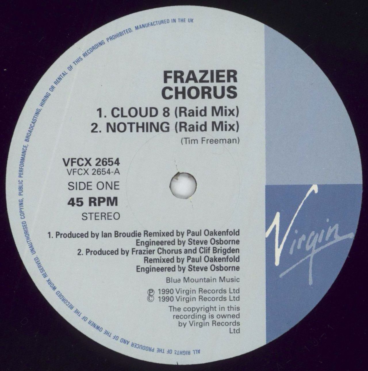 Frazier Chorus Ray + Remix LP - Stickered UK 2-LP vinyl set — RareVinyl.com