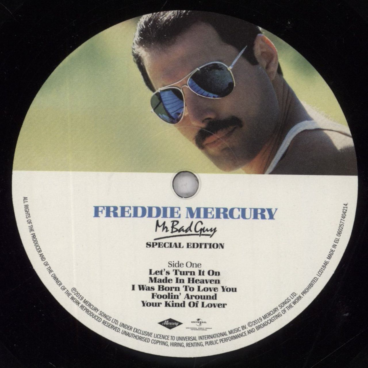 Freddie Mercury Mr Bad Guy - Special Edition UK Vinyl LP — RareVinyl.com