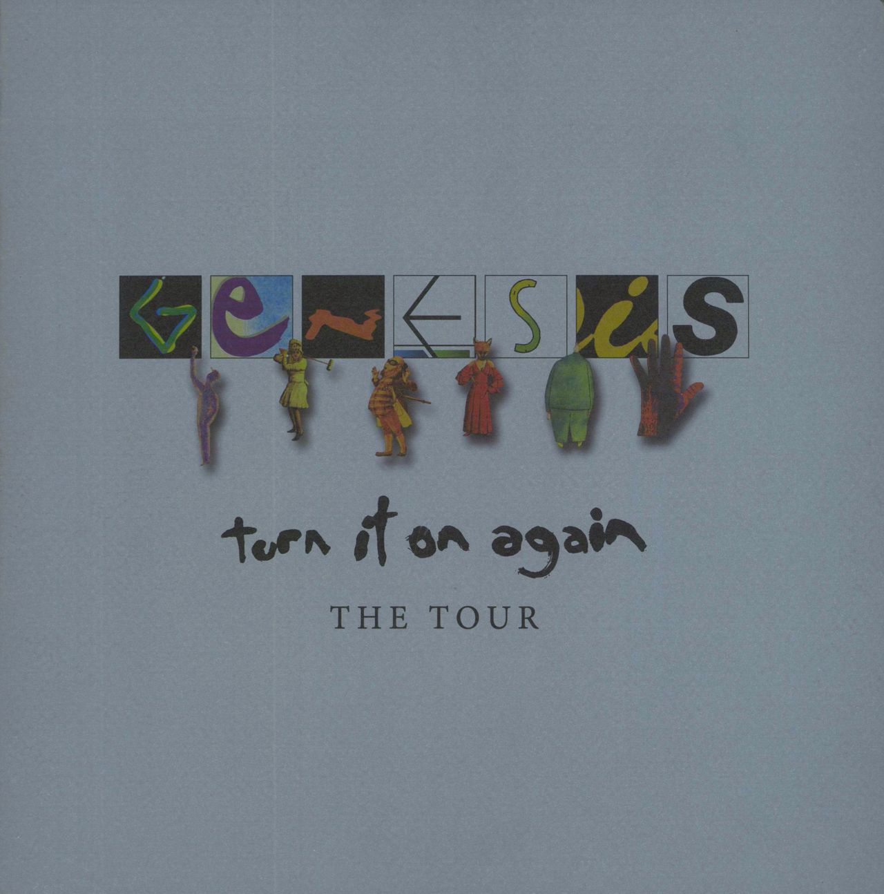 Genesis Turn It On Again - The Tour + Ticket Stub UK Tour programme ...