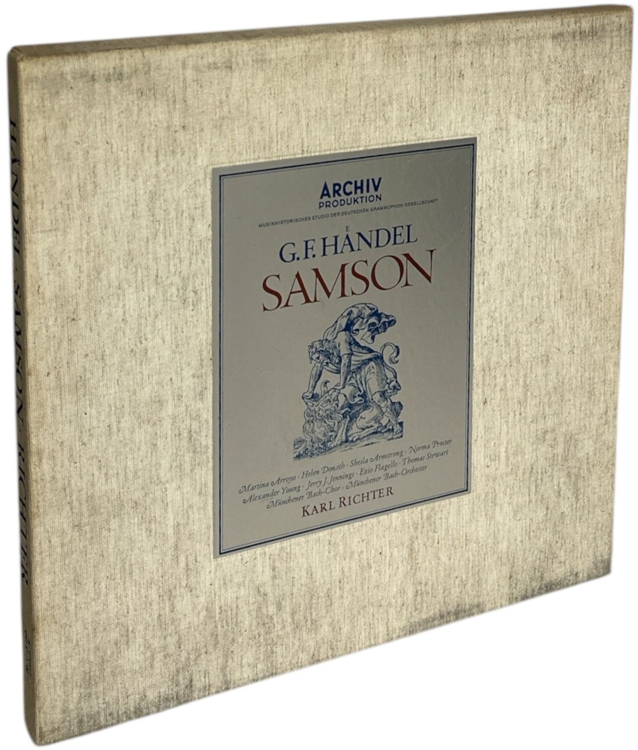 George Frideric Handel Handel: Samson German Vinyl box set — RareVinyl.com