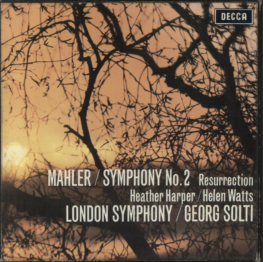 Gustav Mahler Mahler: Symphony No. 2 'Resurrection' - ED1 - EX UK Viny — RareVinyl.com