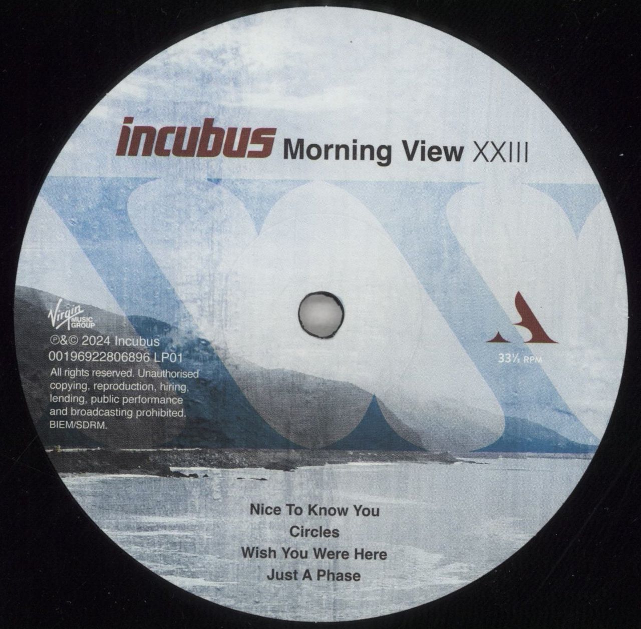 Incubus Morning View XXIII - 180gm UK 2-LP vinyl set — RareVinyl.com