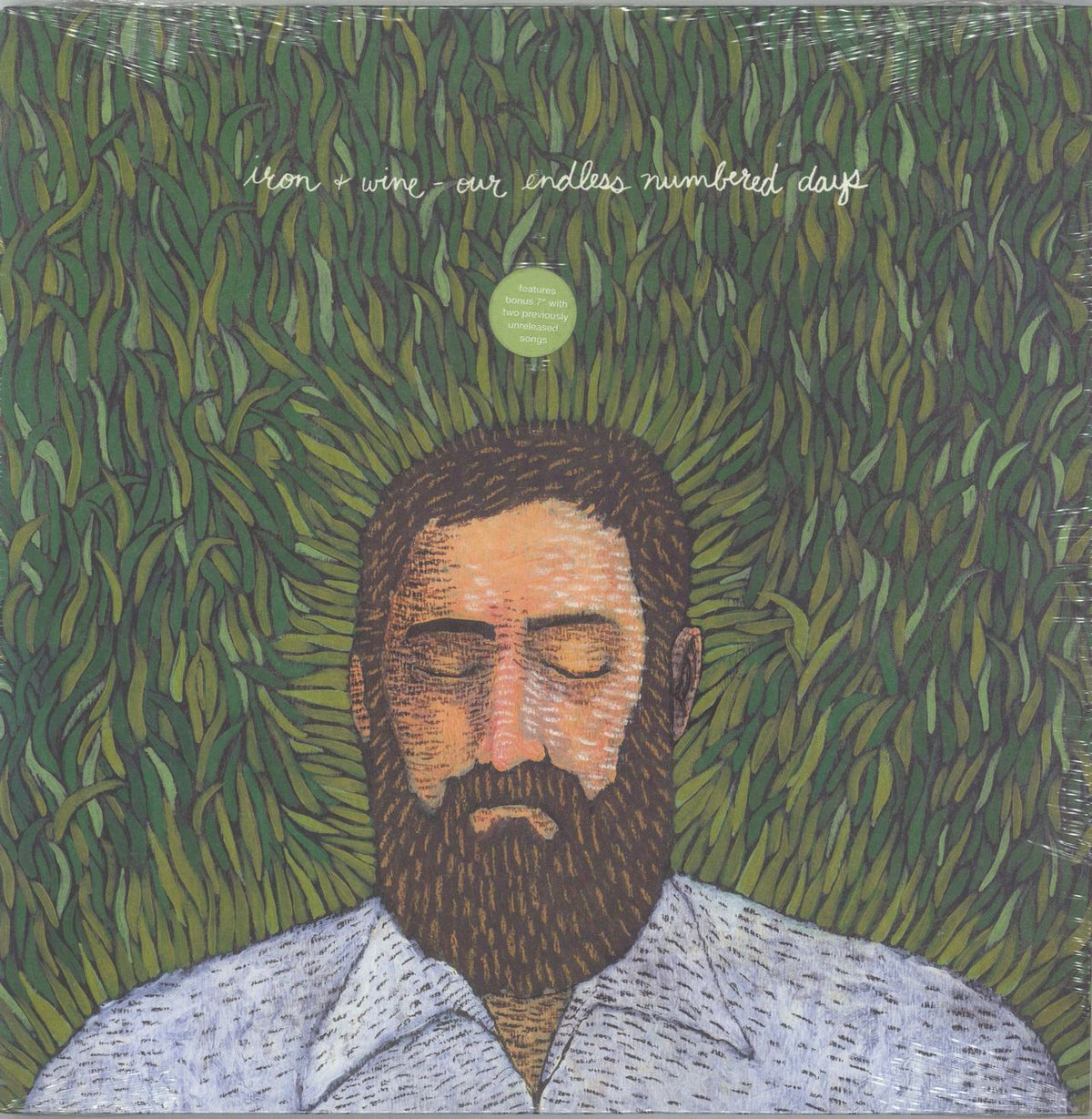 Iron & Wine Our Endless Numbered Days + 7" - Sealed US Vinyl LP ...