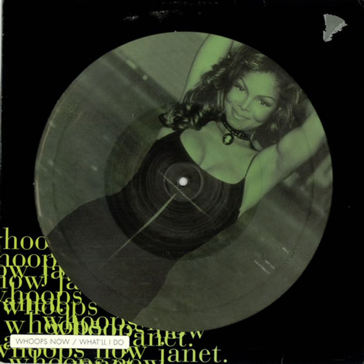 Janet Jackson Whoops Now + Poster UK 12" picture disc — RareVinyl.com