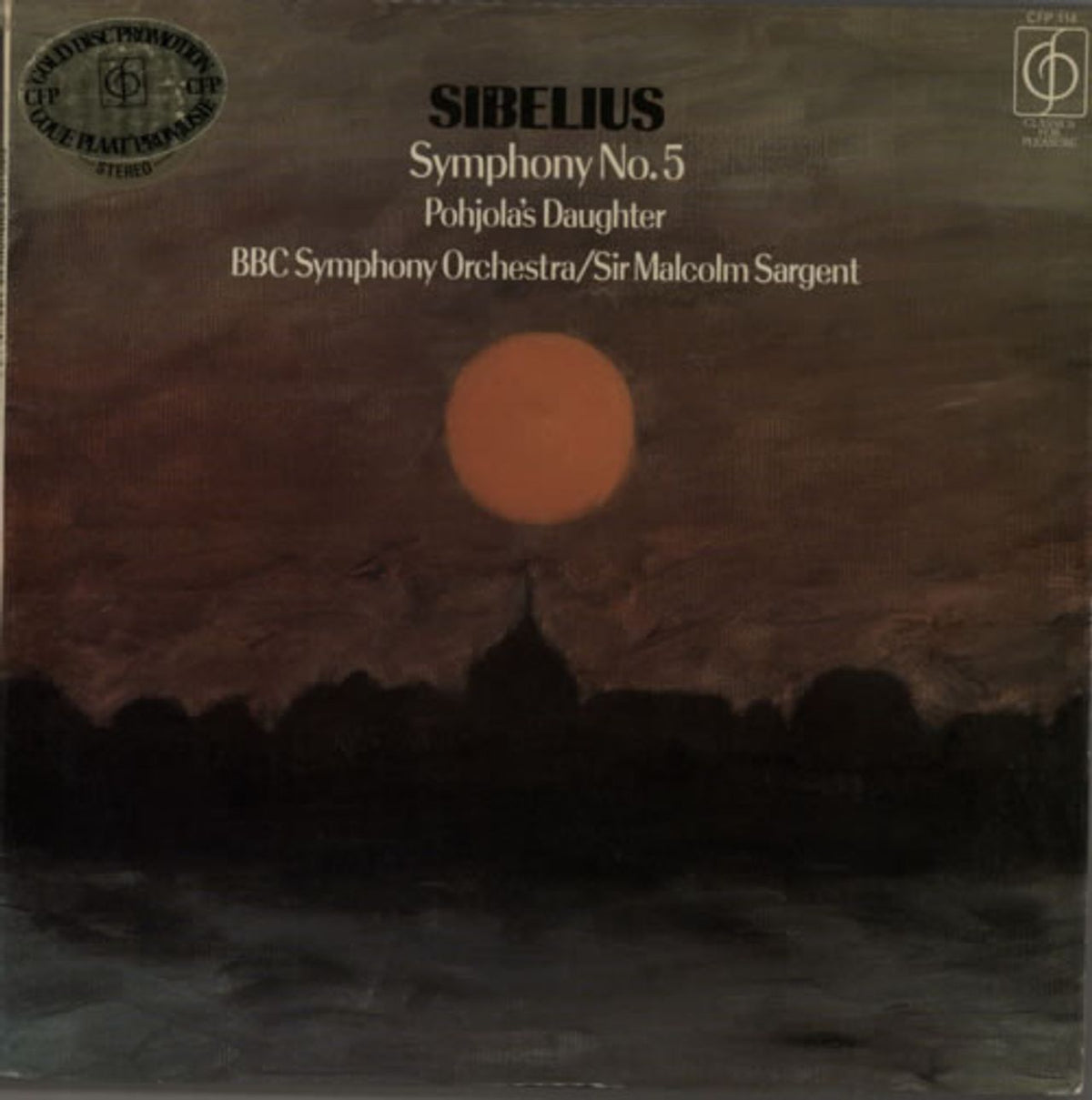 Jean Sibelius Symphony No.5 / 'Pohjola's Daughter' South African Vinyl — RareVinyl.com