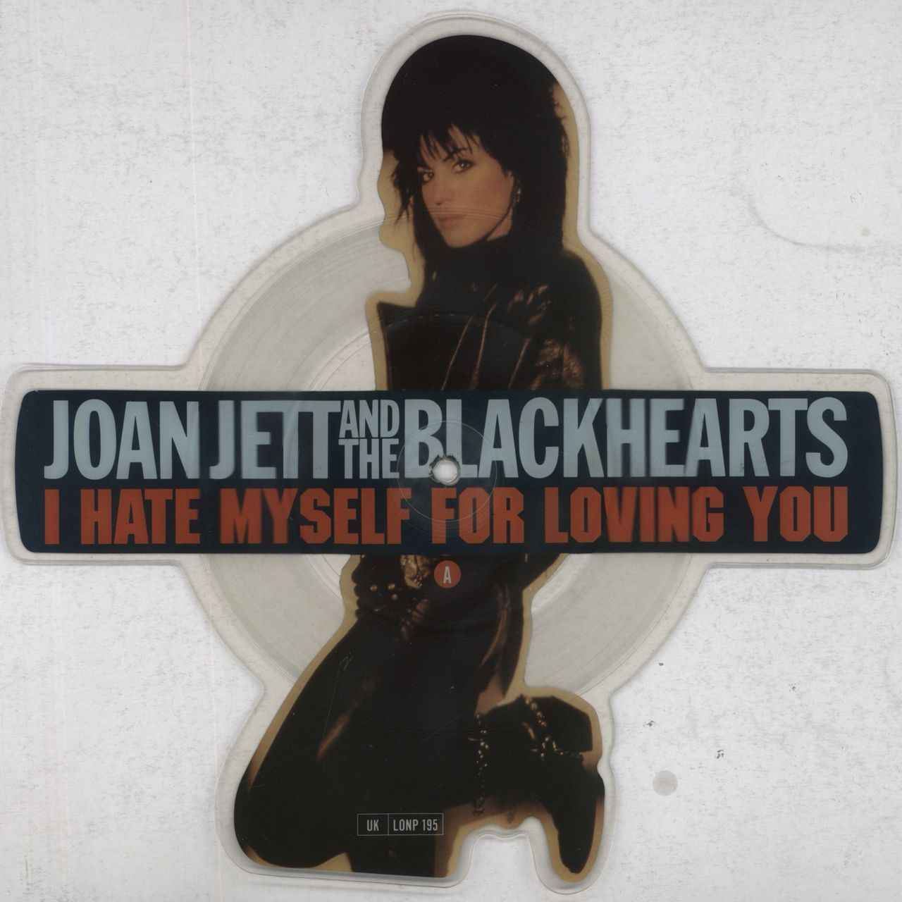 Joan Jett I Hate Myself For Loving You - No Plinth UK Shaped picture d ...