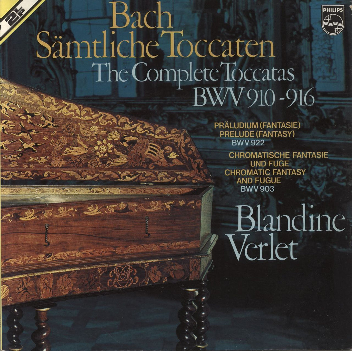 Johann Sebastian Bach Bach: The Complete Toccatas BWV 910-916 UK 2-LP — RareVinyl.com