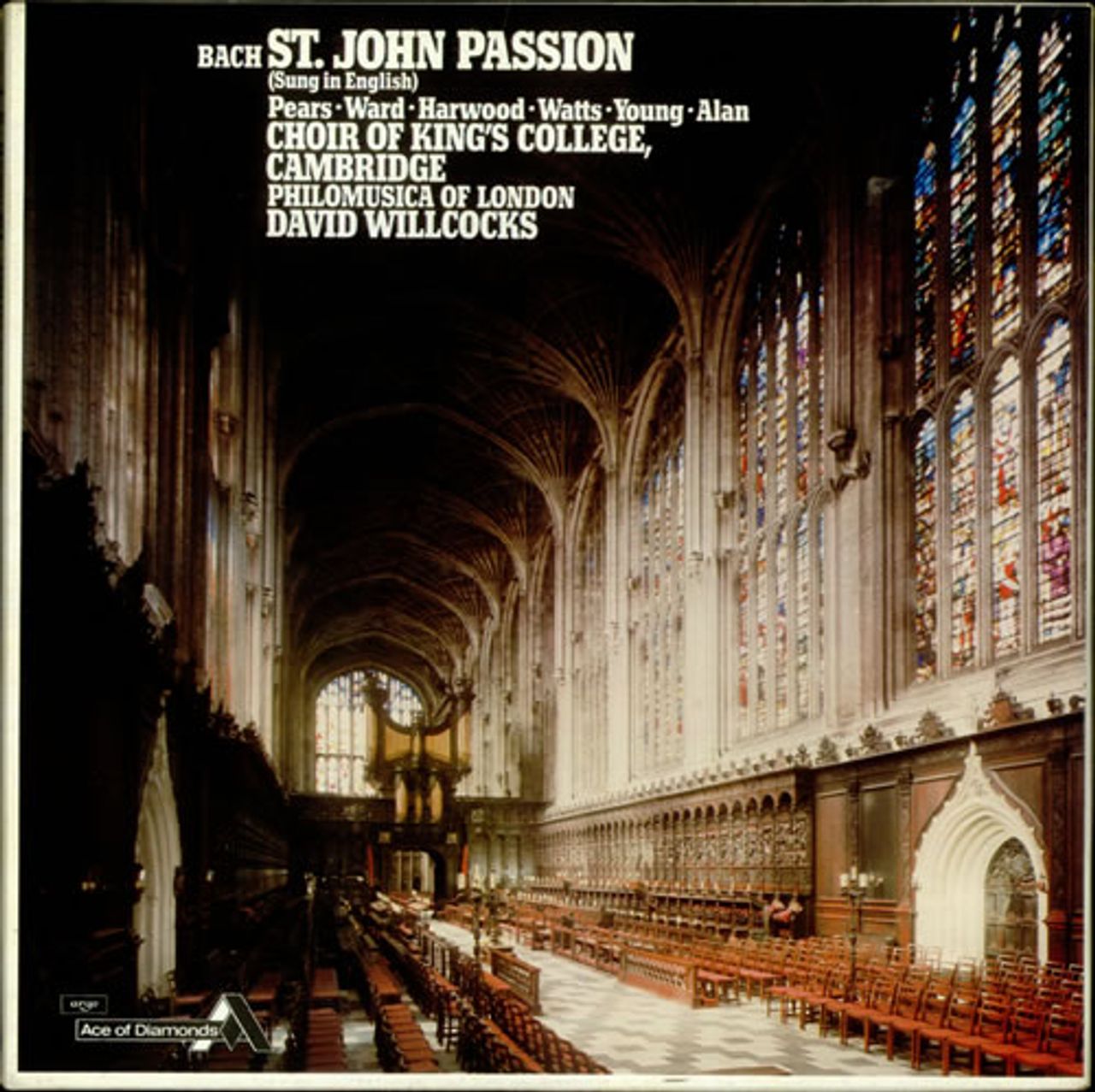 Johann Sebastian Bach St. John Passion (Sung in English) UK Vinyl box — RareVinyl.com