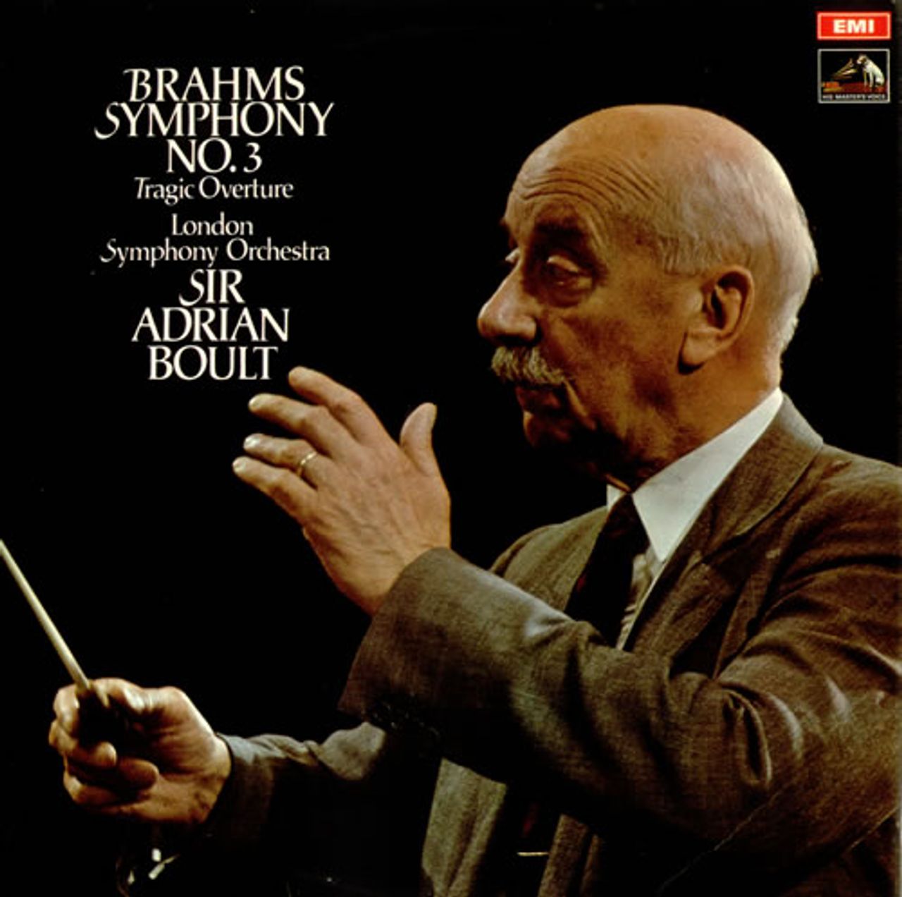 Johannes Brahms Symphony No. 3 in F Major / Tragic Overture UK Vinyl L ...