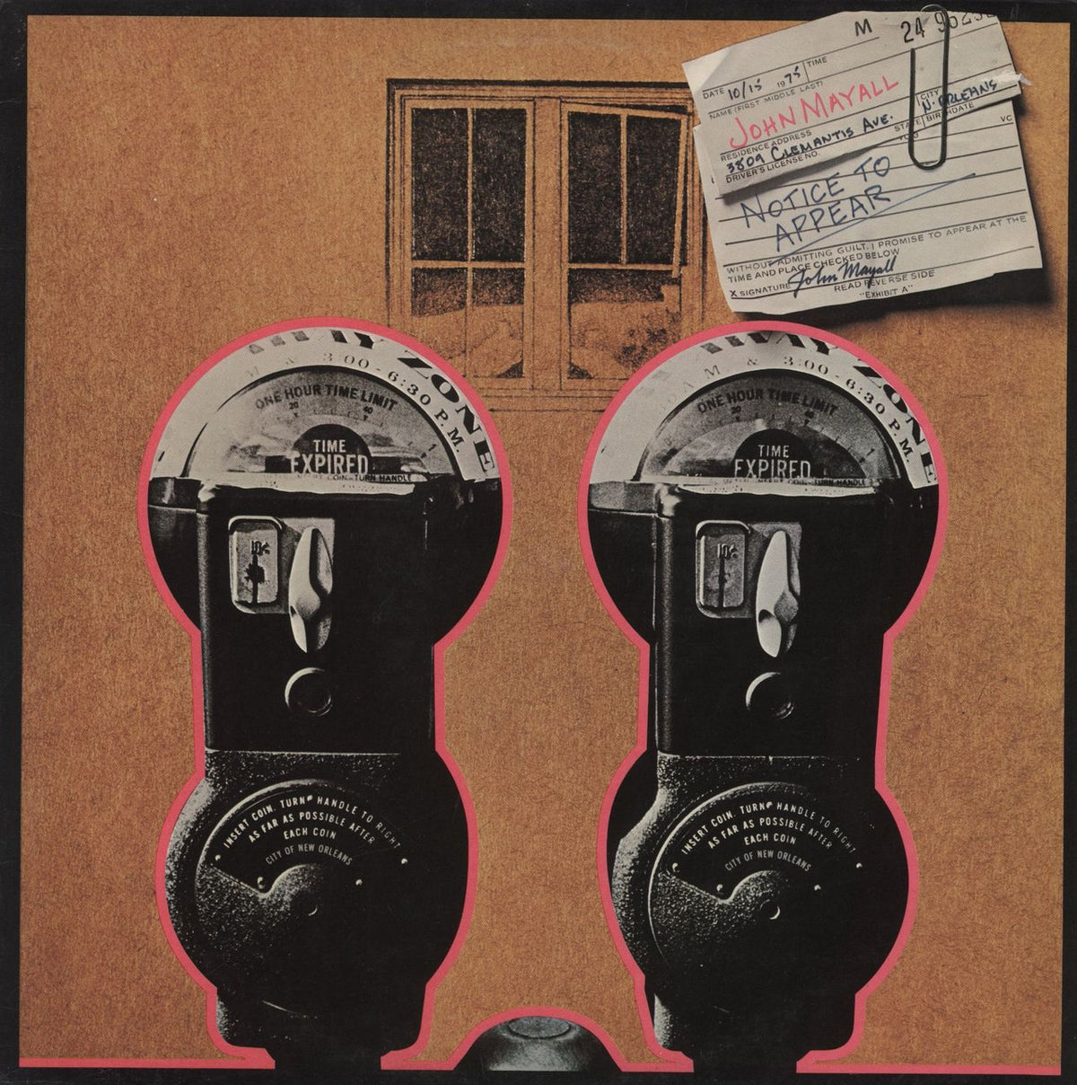 John Mayall Notice To Appear + insert UK Vinyl LP — RareVinyl.com