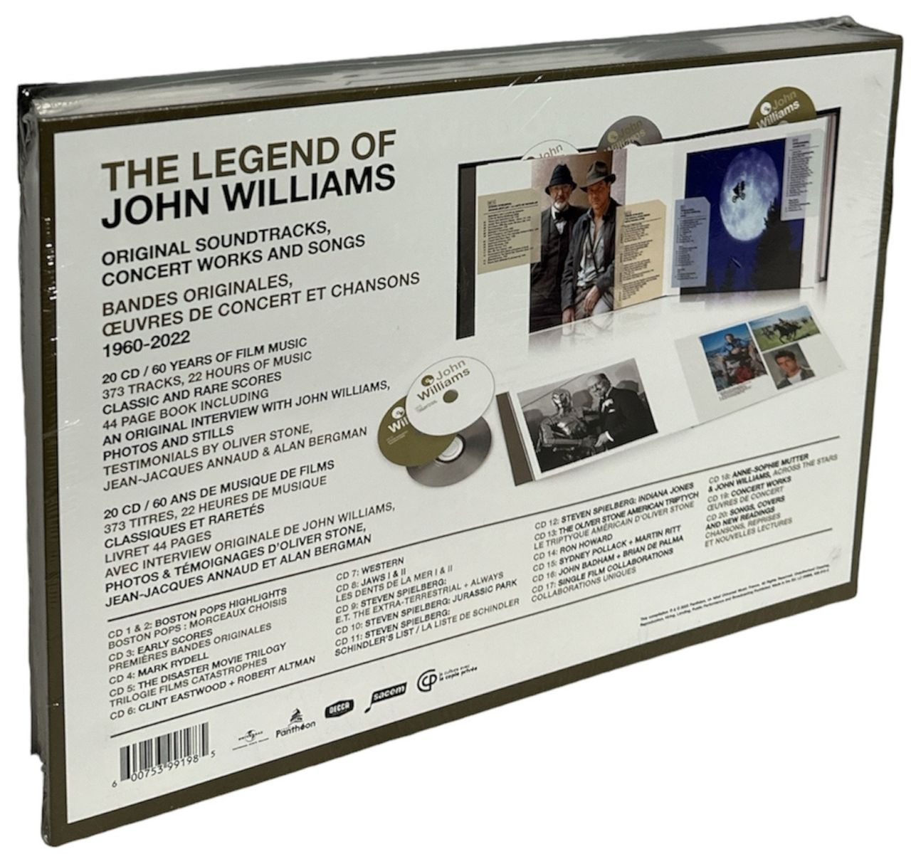 John Williams (Composer) The Legend of John Williams: Original Soundtr ...