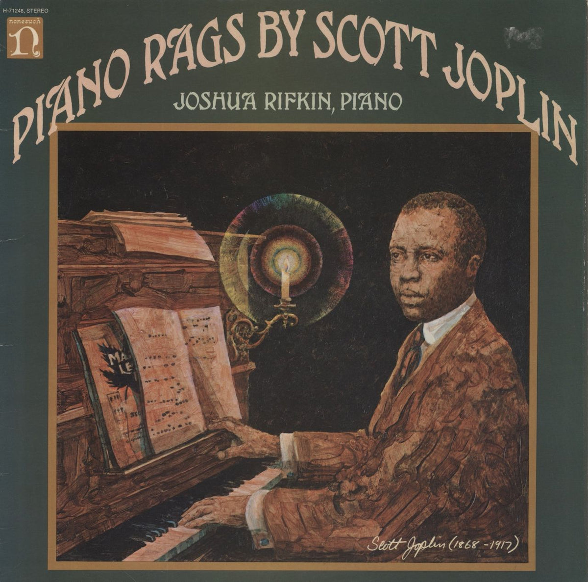 Joshua Rifkin Piano Rags By Scott Joplin UK Vinyl LP — RareVinyl.com