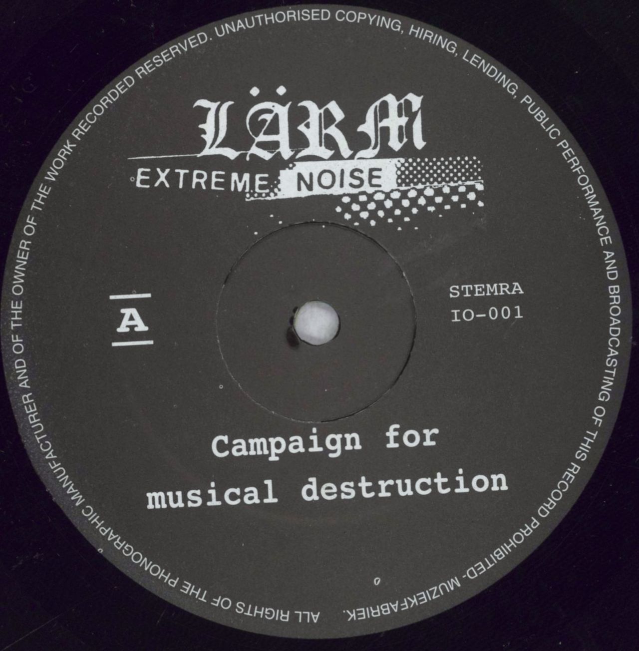 Lärm Extreme Noise [Complete Campaign For Musical Destruction] Dutch 2 ...