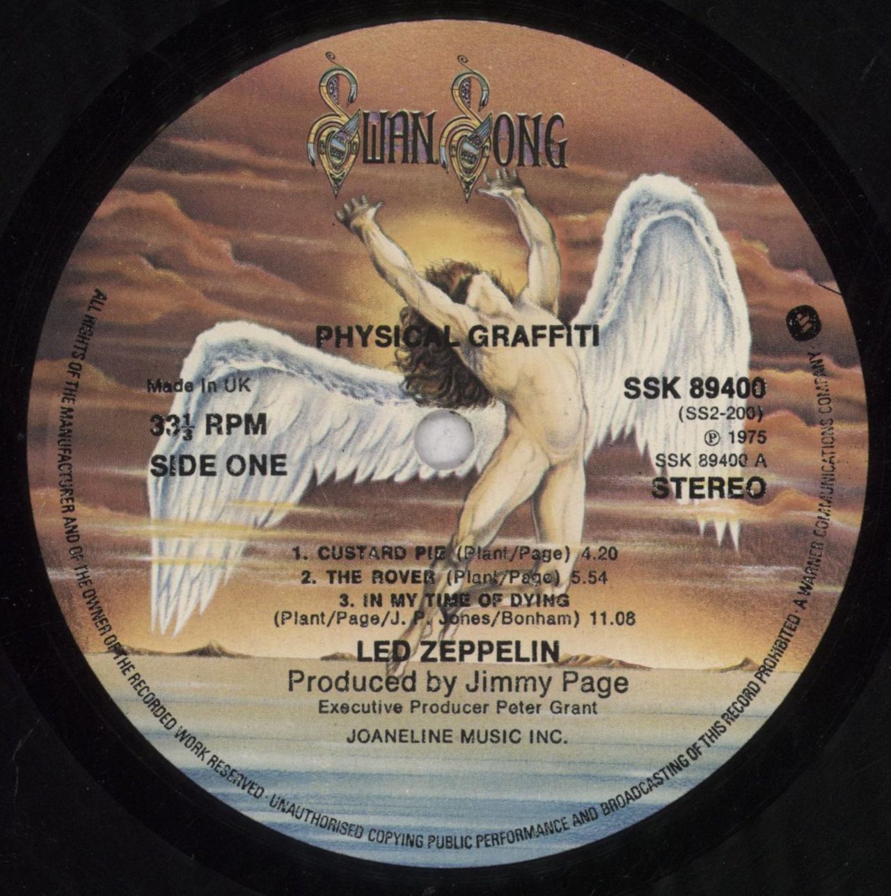 Led Zeppelin Physical Graffiti - 1½ Press - VG UK 2-LP vinyl set ...